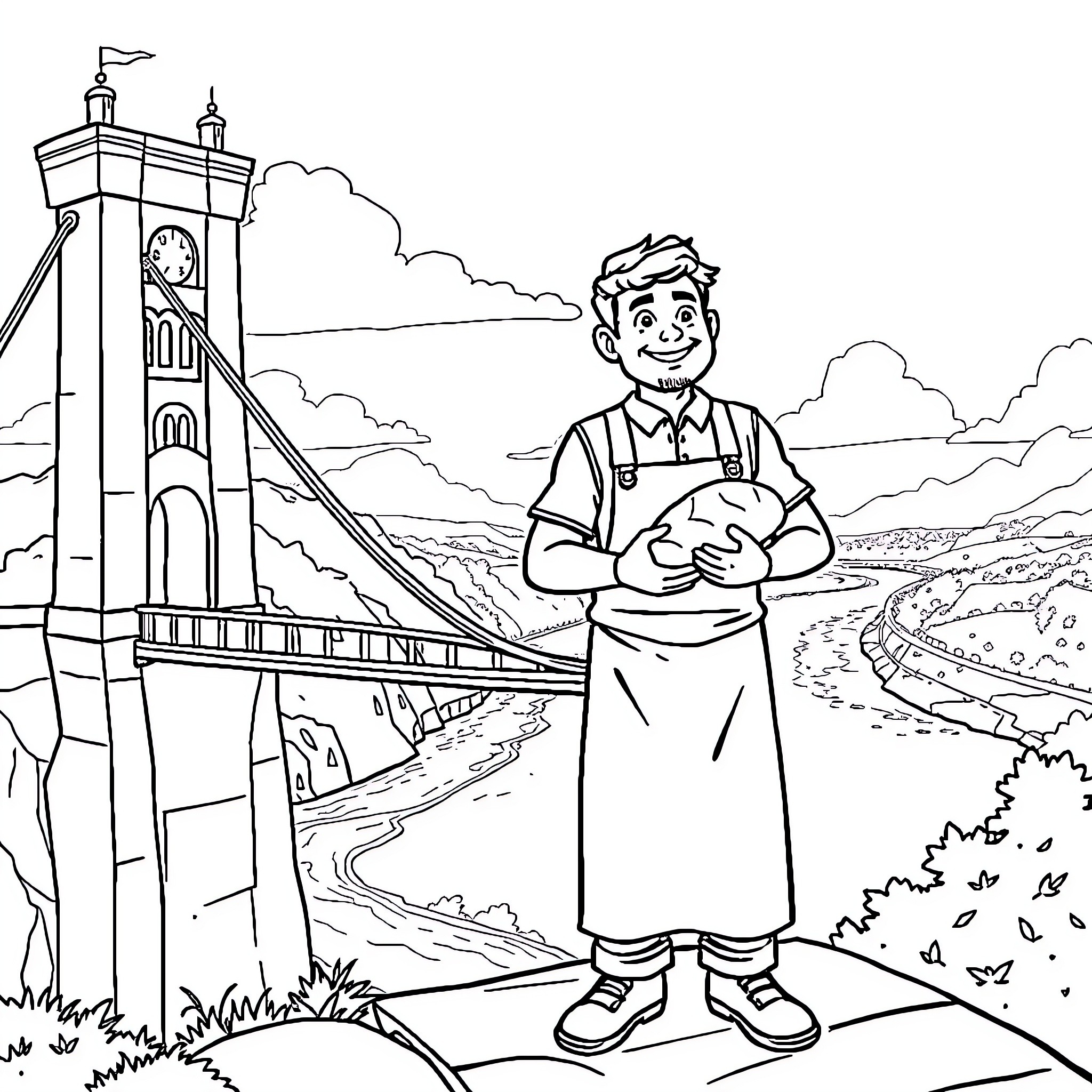 Best Baker Coloring Pages (Free Printable PDF)