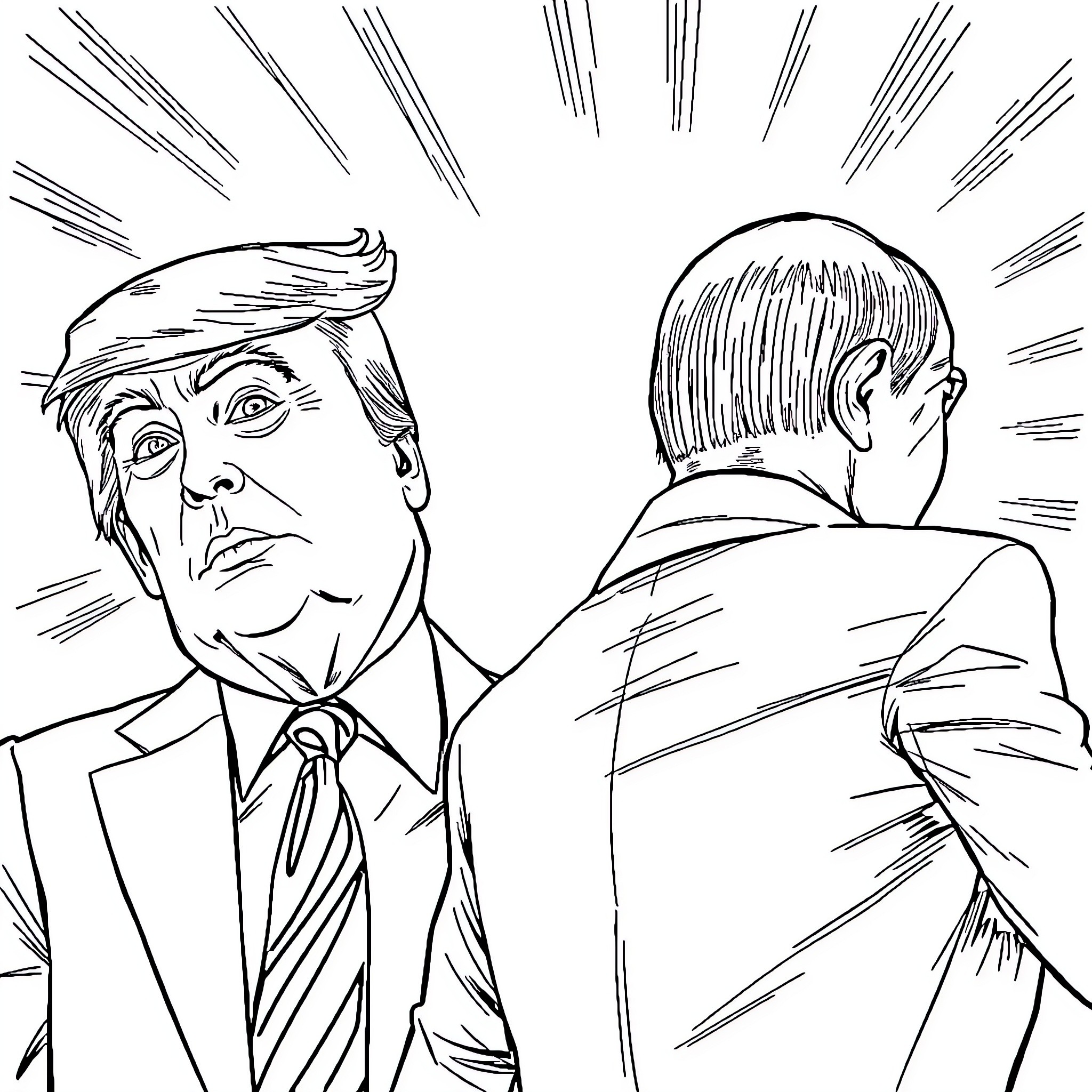 278 Best Trump Coloring Pages (Free Printable PDFs)