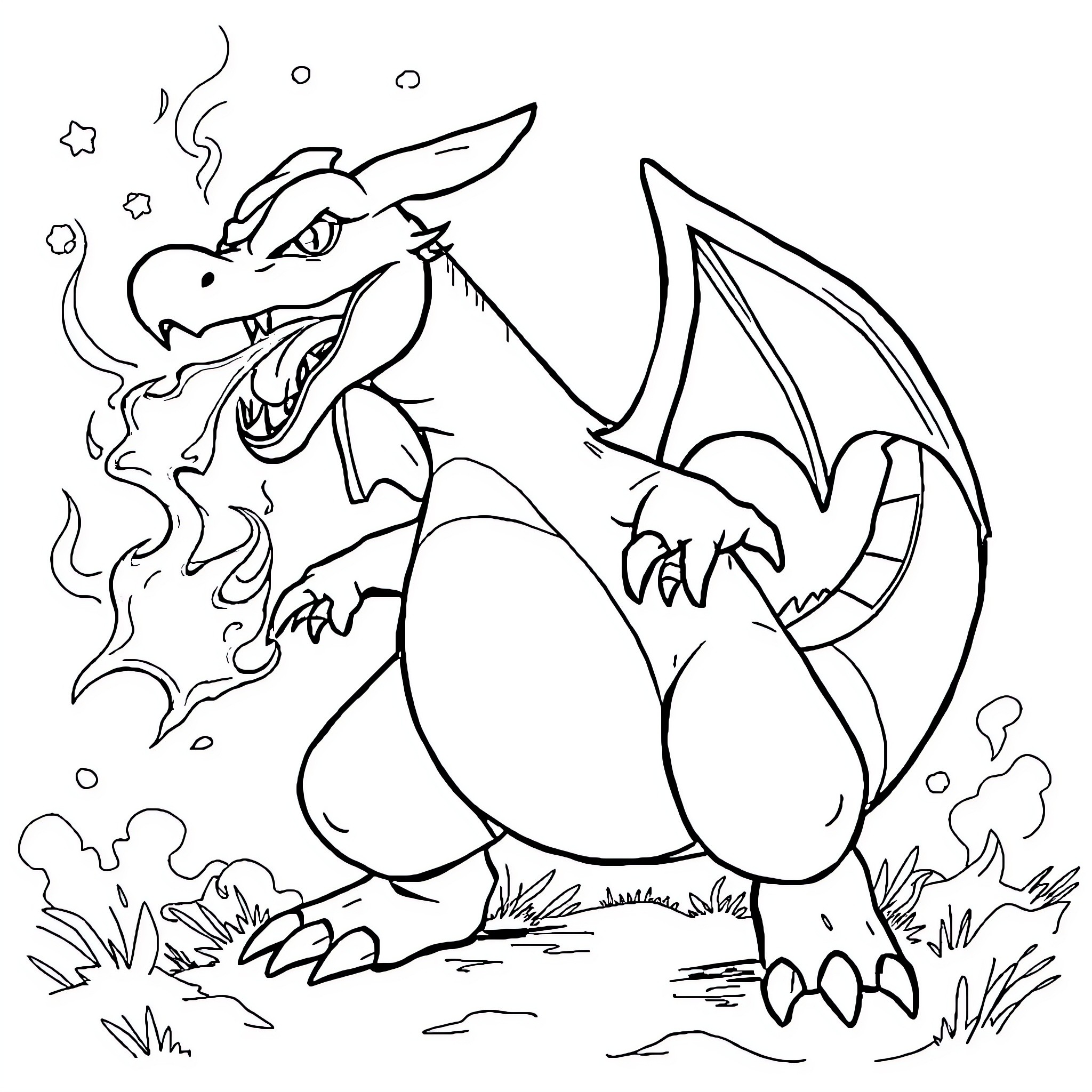 Best Charizard Coloring Pages (Free Printable PDF)