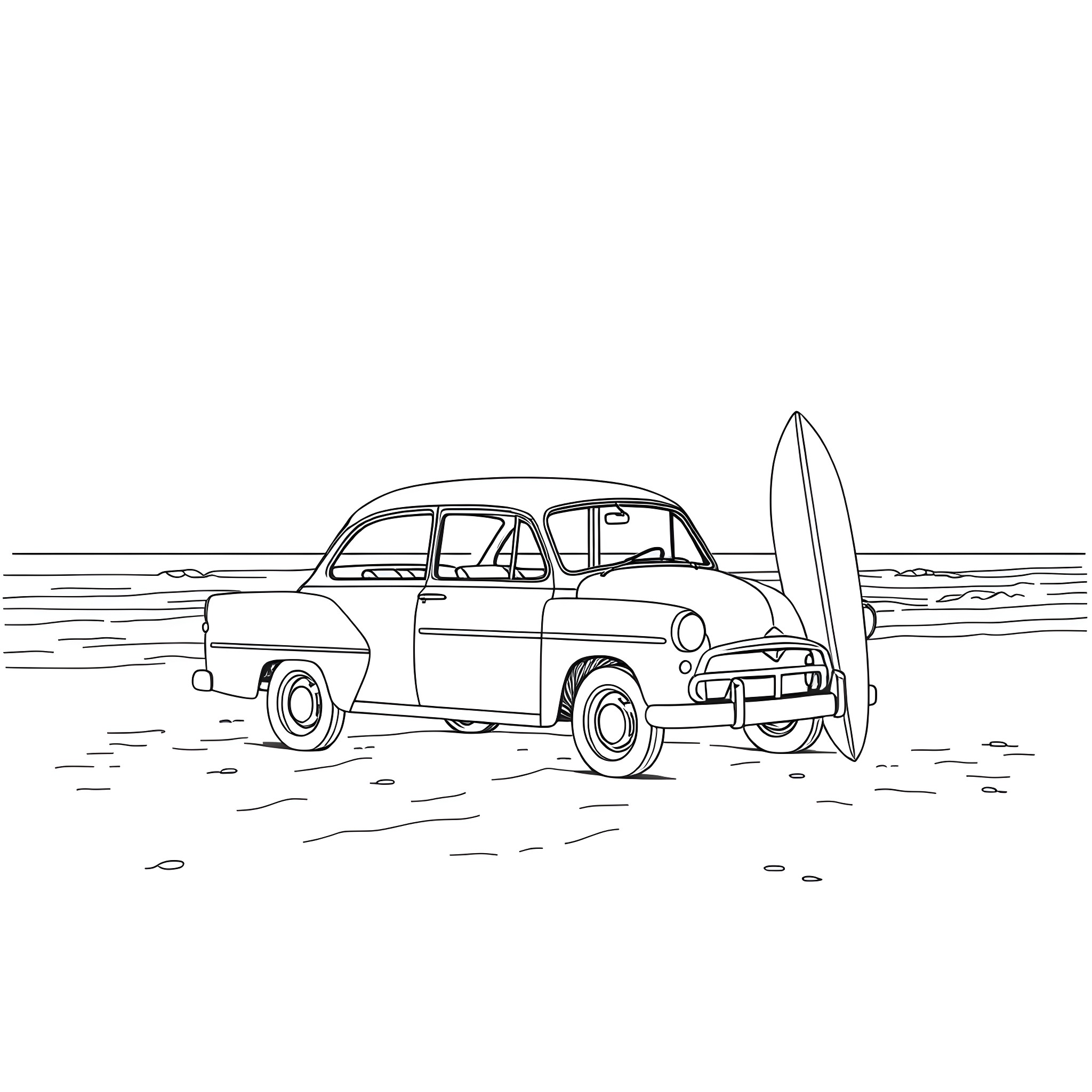 810 Best Car Coloring Pages (Free Printable PDFs)