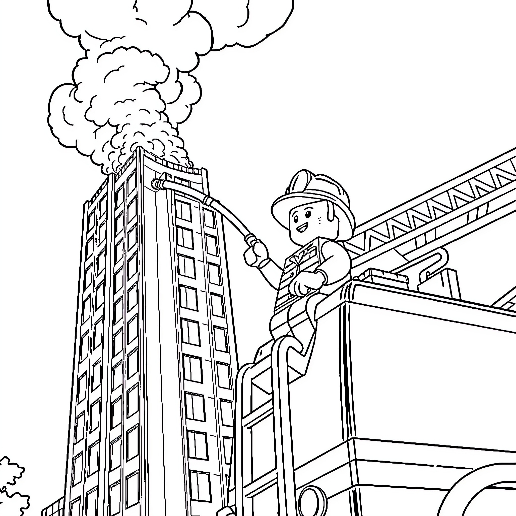 Best Fireman Coloring Pages (Free Printable PDF)