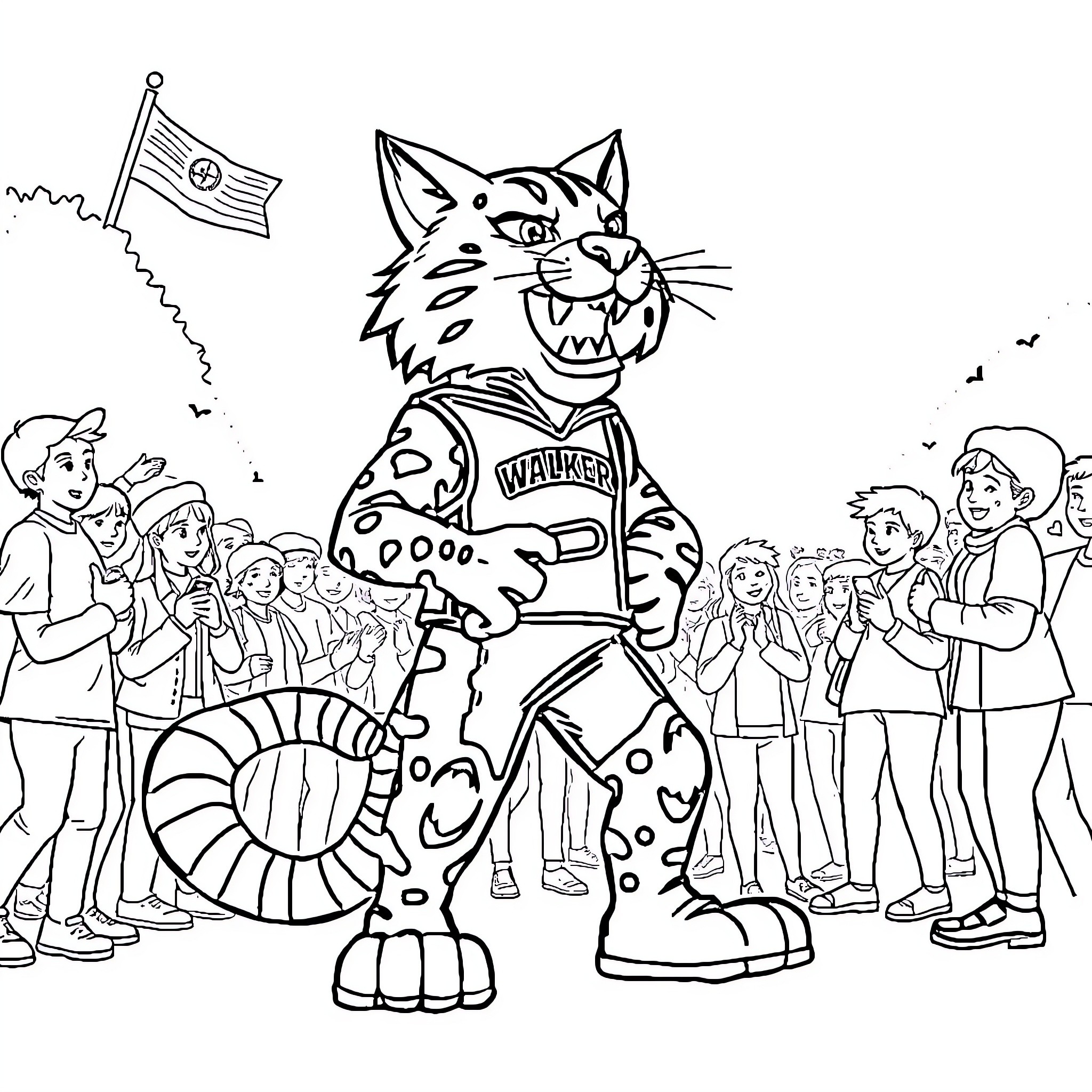 20 Best Wildcat Coloring Pages (Free Printable PDFs)