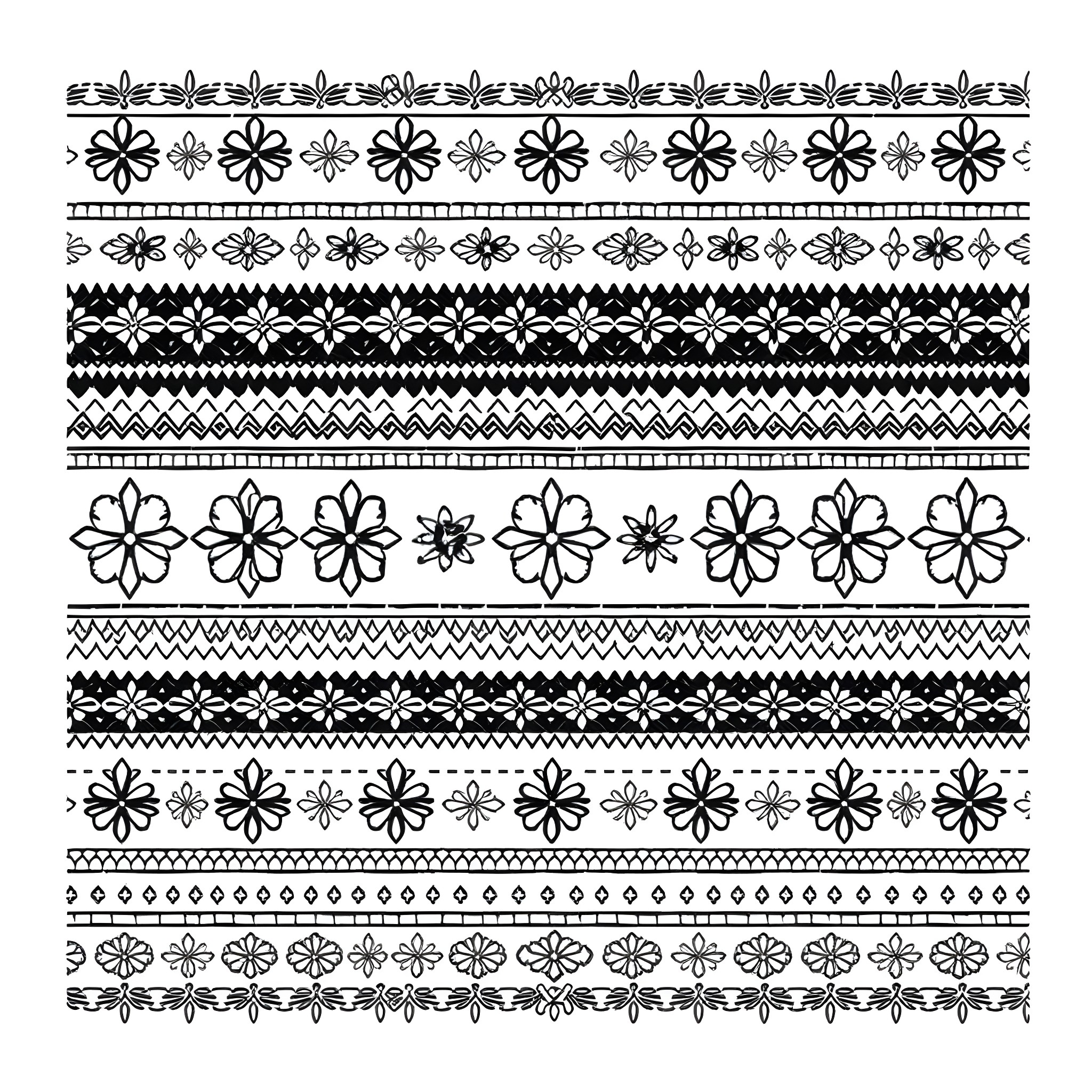6 Best Fair Isle Pattern Coloring Pages (Free Printable PDFs)