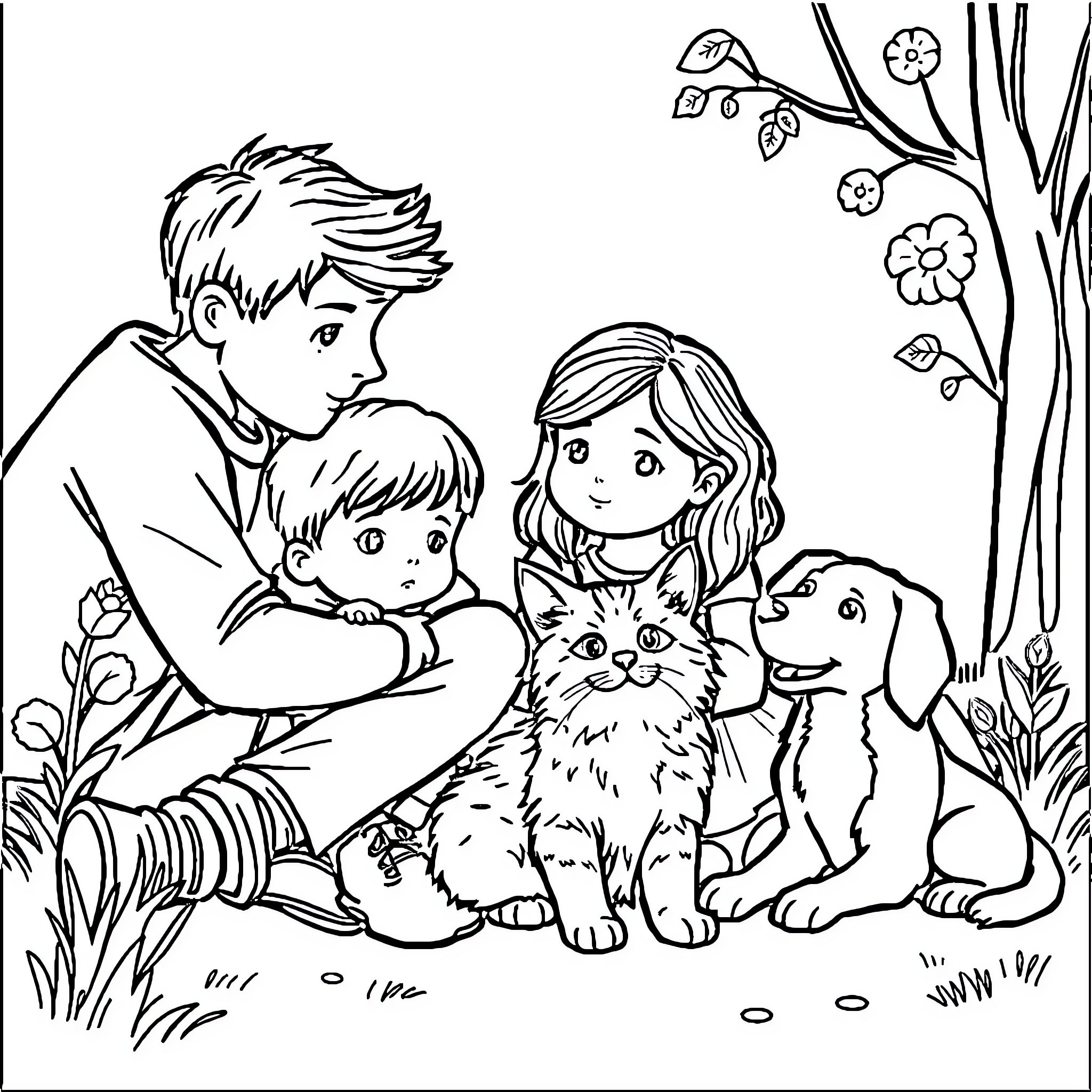 Best Parent Coloring Pages (Free Printable PDF)