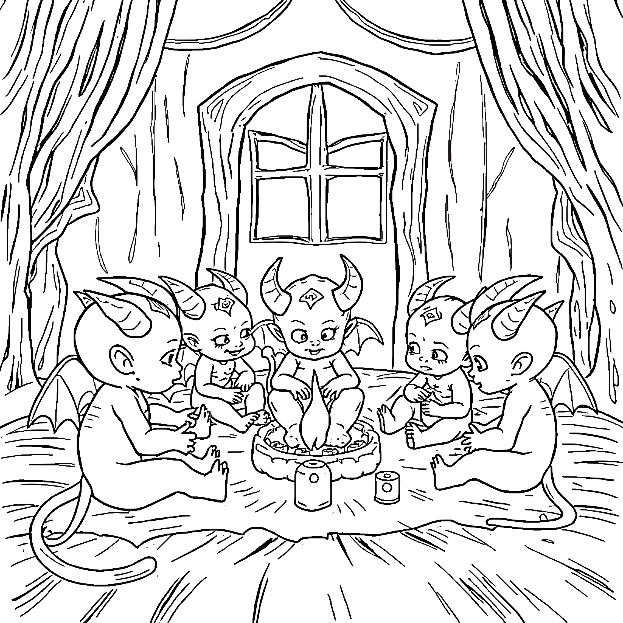 Best Demon Coloring Pages (Free Printable PDF)