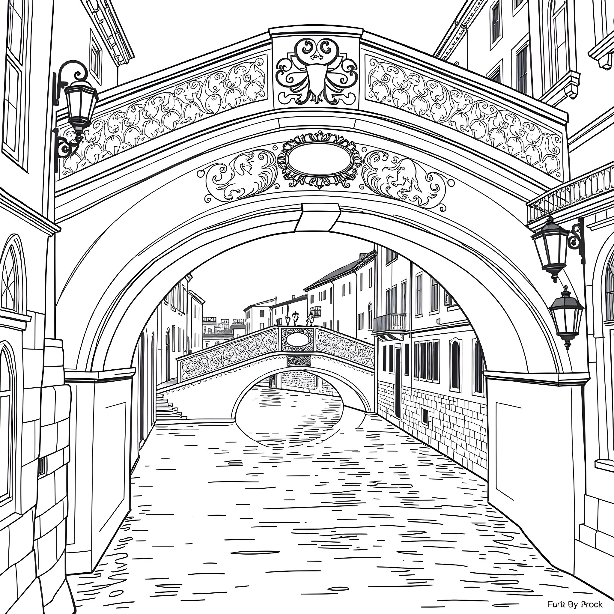 Best Bridge Coloring Pages (Free Printable PDF)