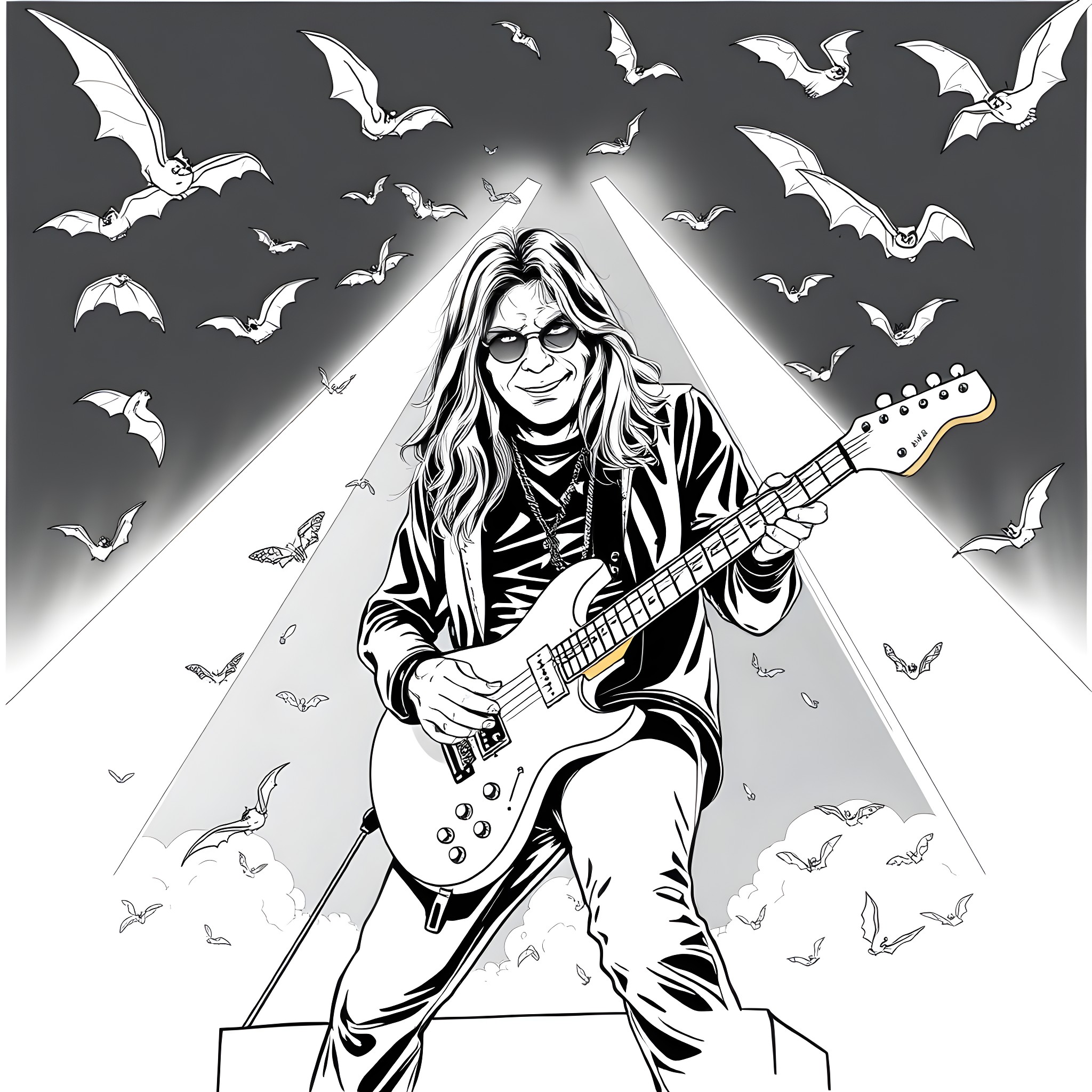 Best Ozzy Osbourne Coloring Pages (Free Printable PDF)