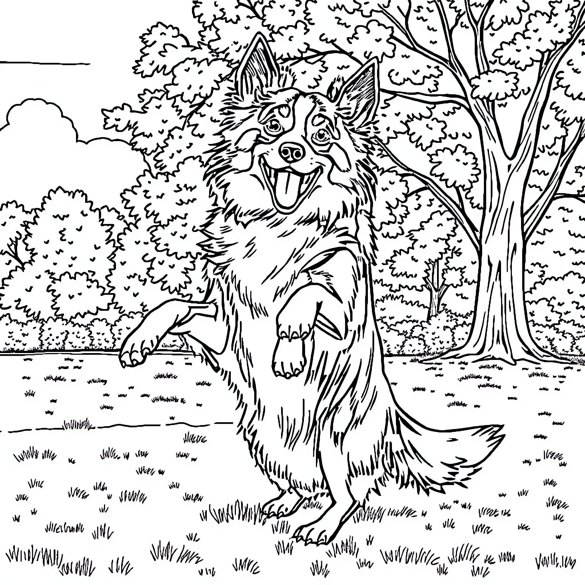 58 Best Border Collie Coloring Pages (Free Printable PDFs)