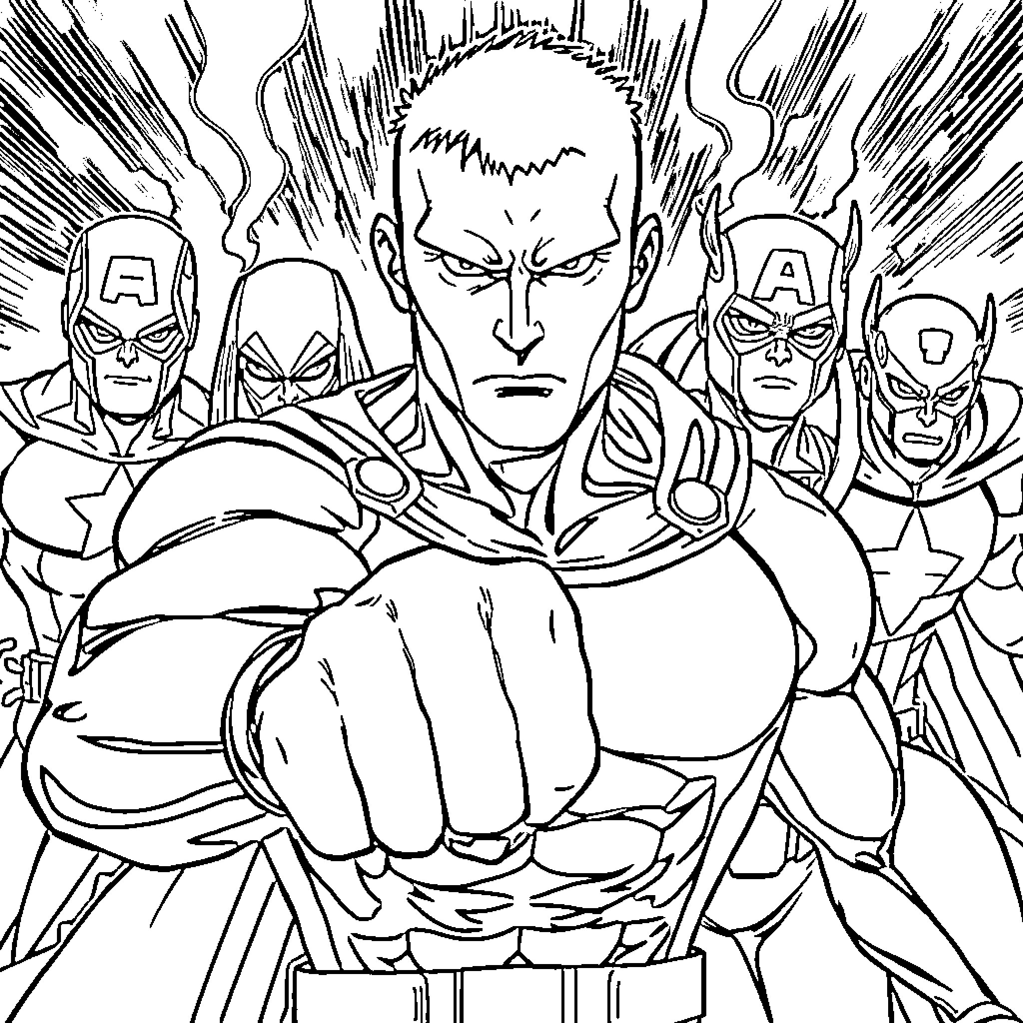 Best One Punch Man Coloring Pages (Free Printable PDF)