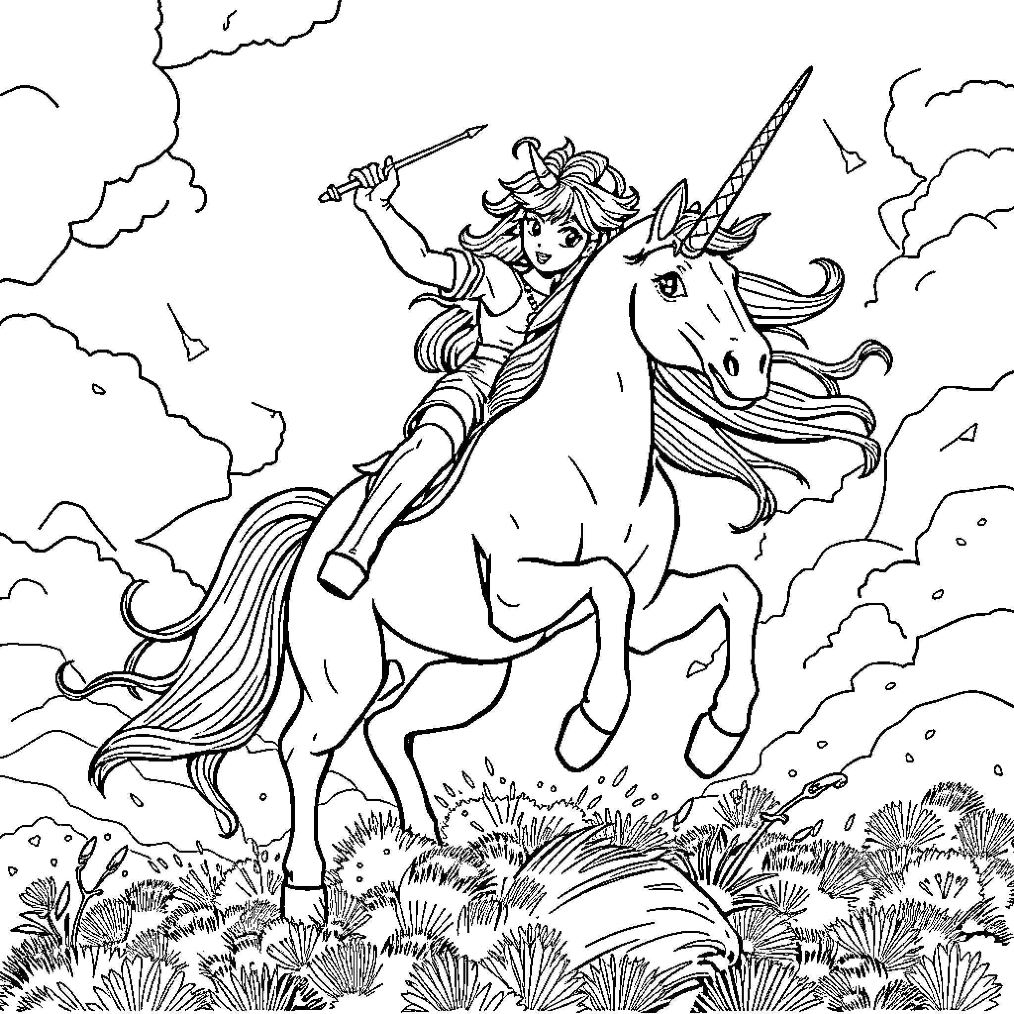 Best Huntrix Coloring Pages (Free Printable PDF)