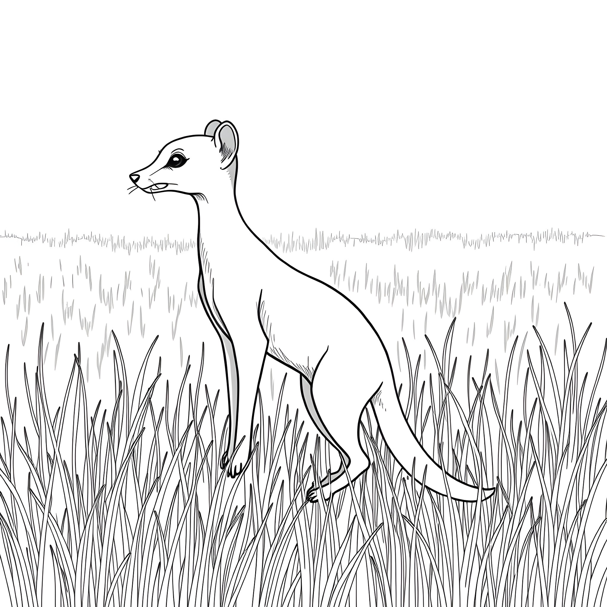 23 Best Weasel Coloring Pages (Free Printable PDFs)