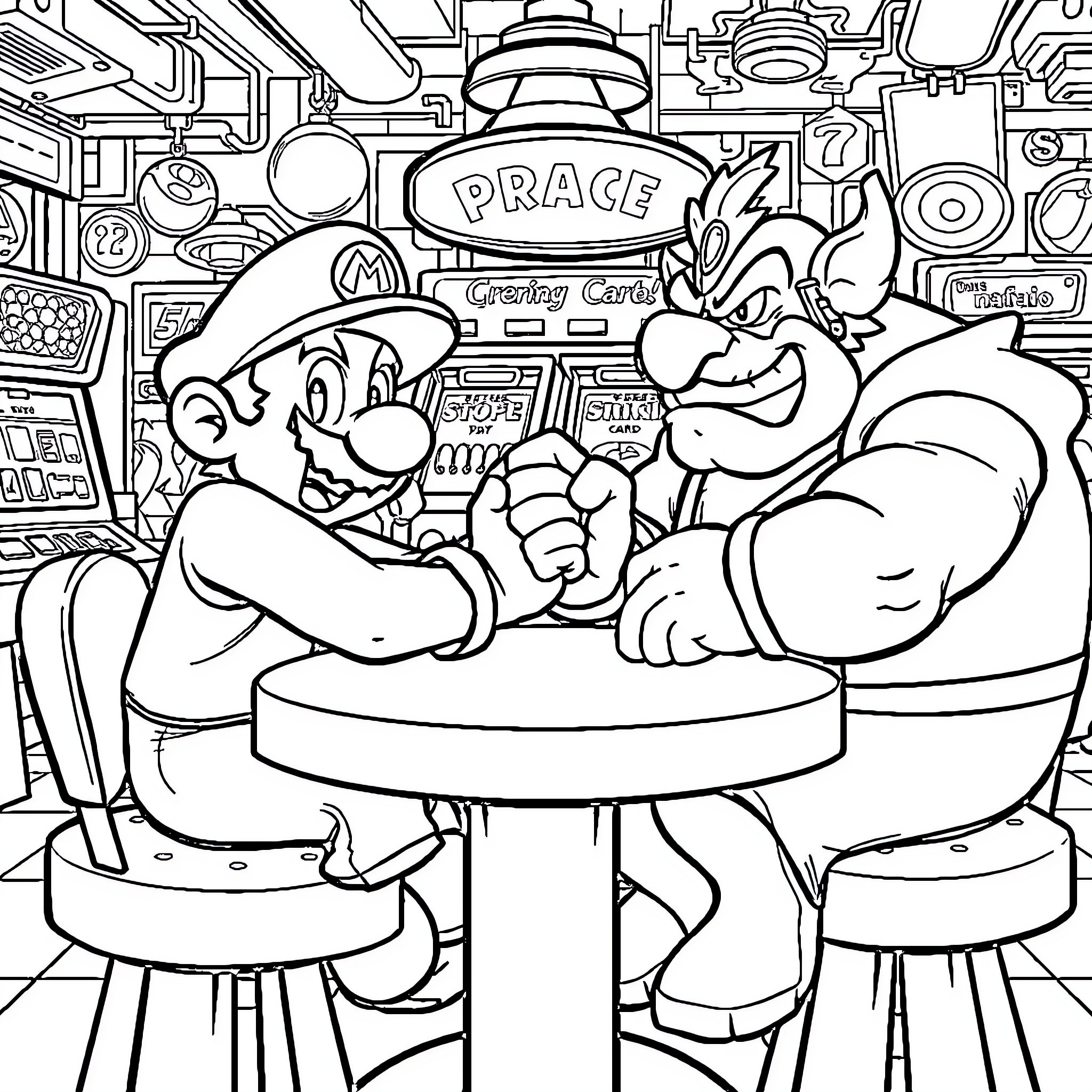 632 Best Mario Coloring Pages (Free Printable PDFs)
