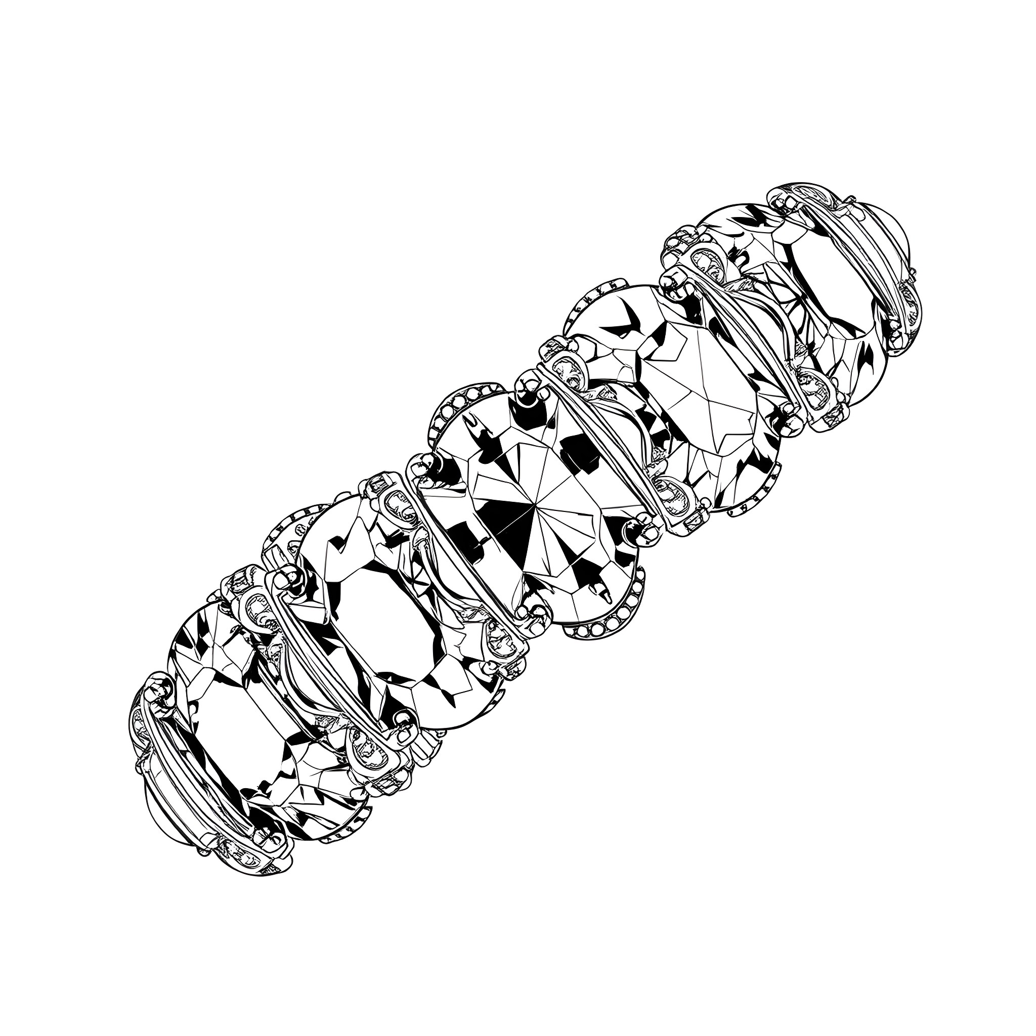 Best Gemstone Coloring Pages (Free Printable PDF)