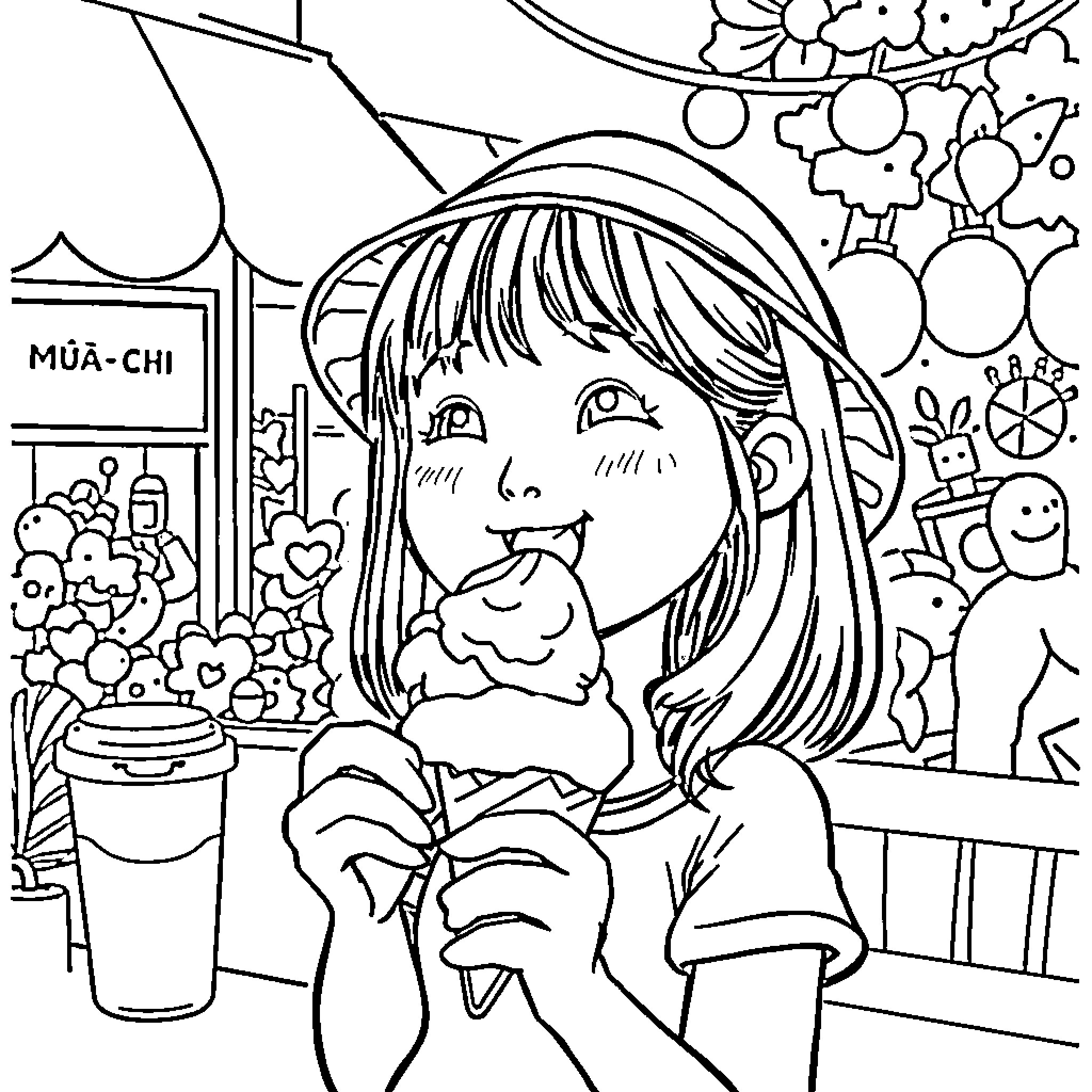 Best Phuong Mỹ Chi Coloring Pages (Free Printable PDF)