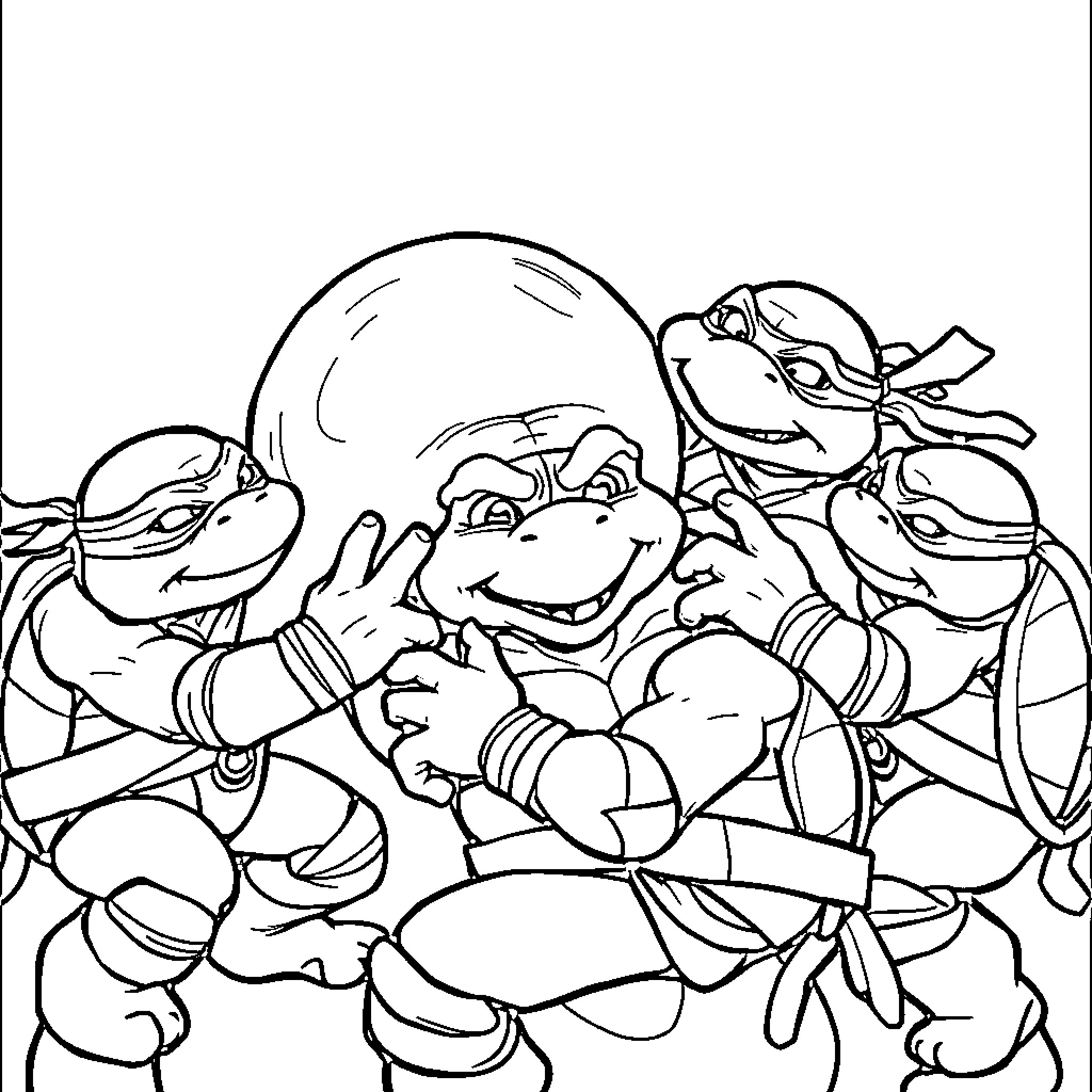 Best Teenage Mutant Ninja Turtles Coloring Pages (Free Printable PDF)