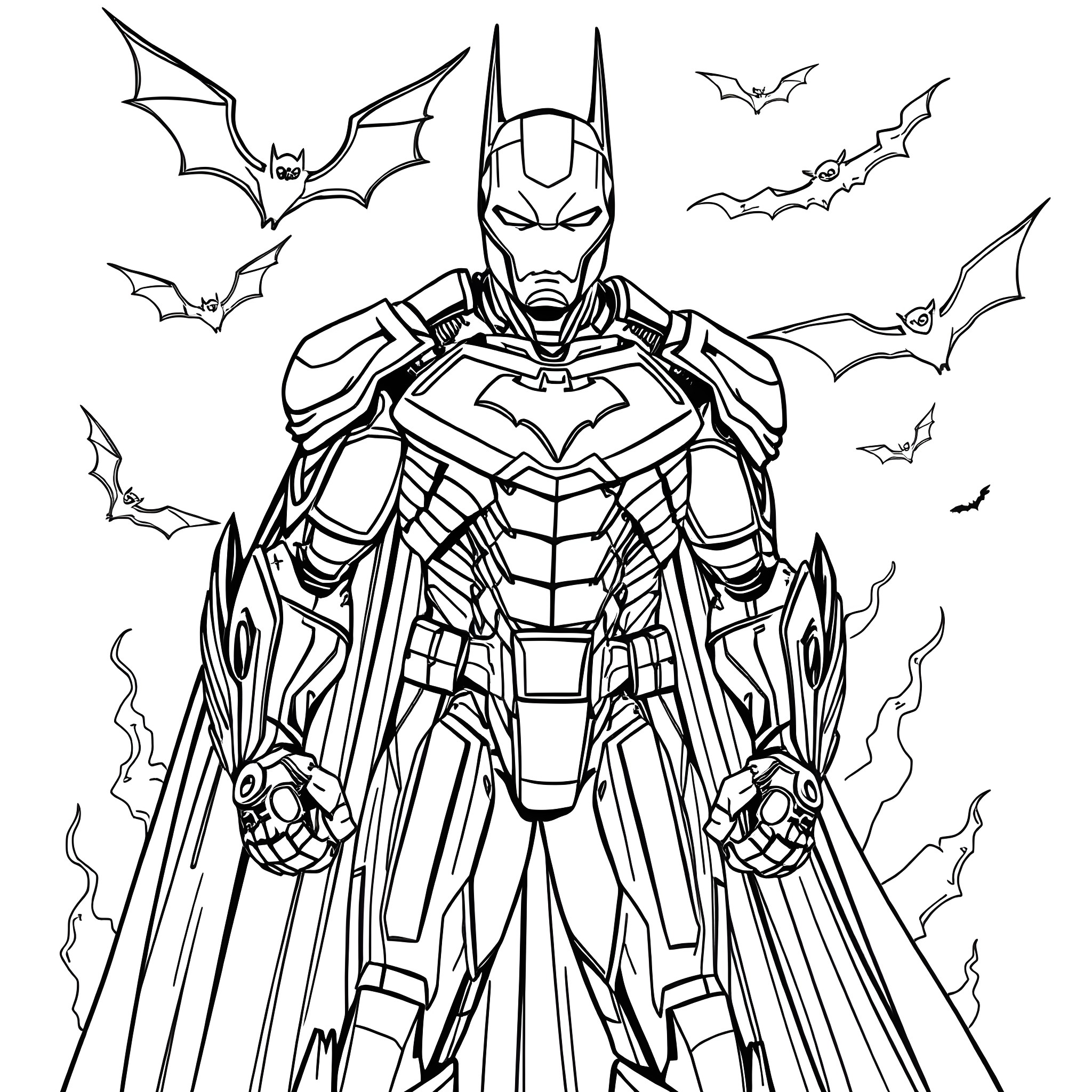 158 Best Batman Coloring Pages (Free Printable PDFs)