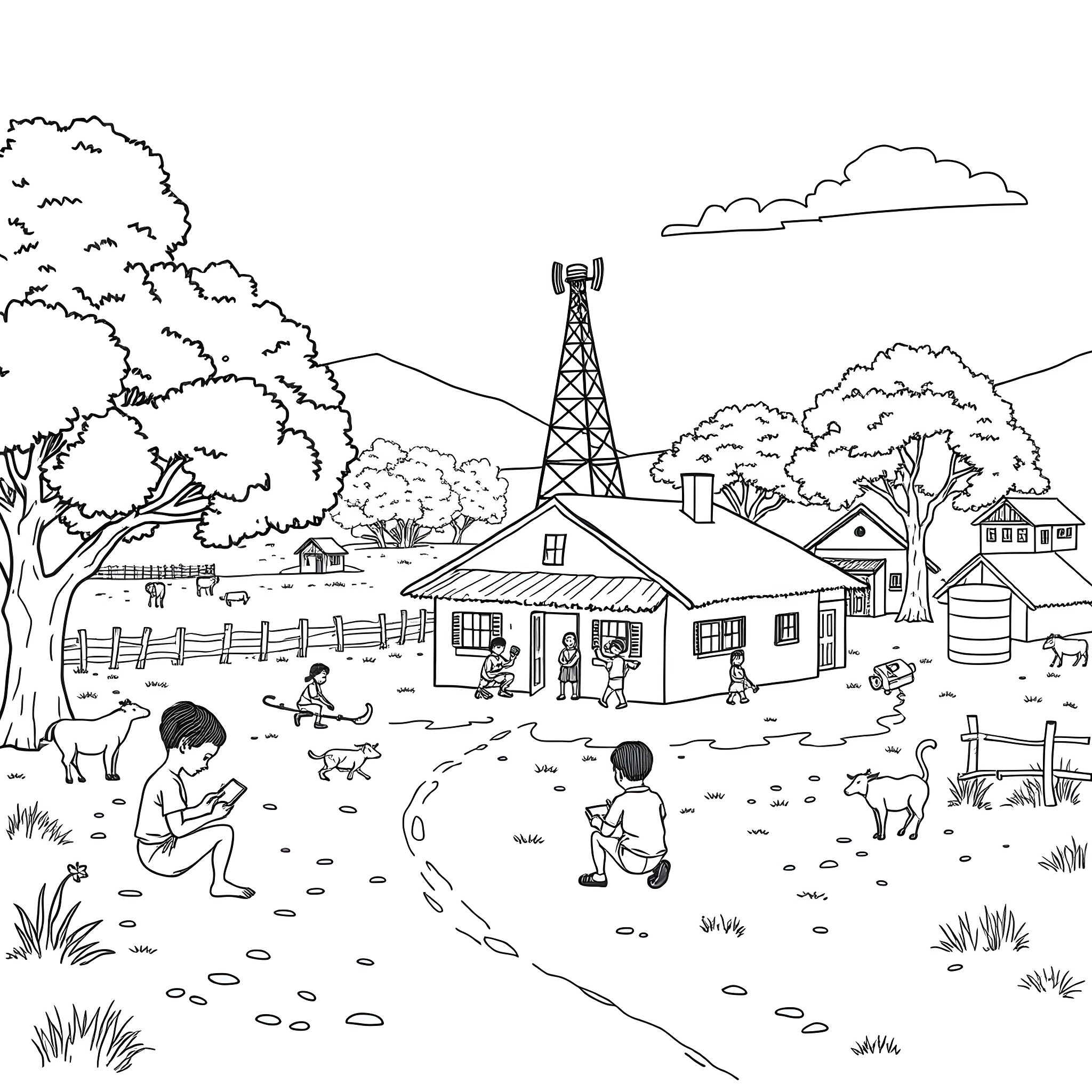 Best School Coloring Pages (Free Printable PDF)