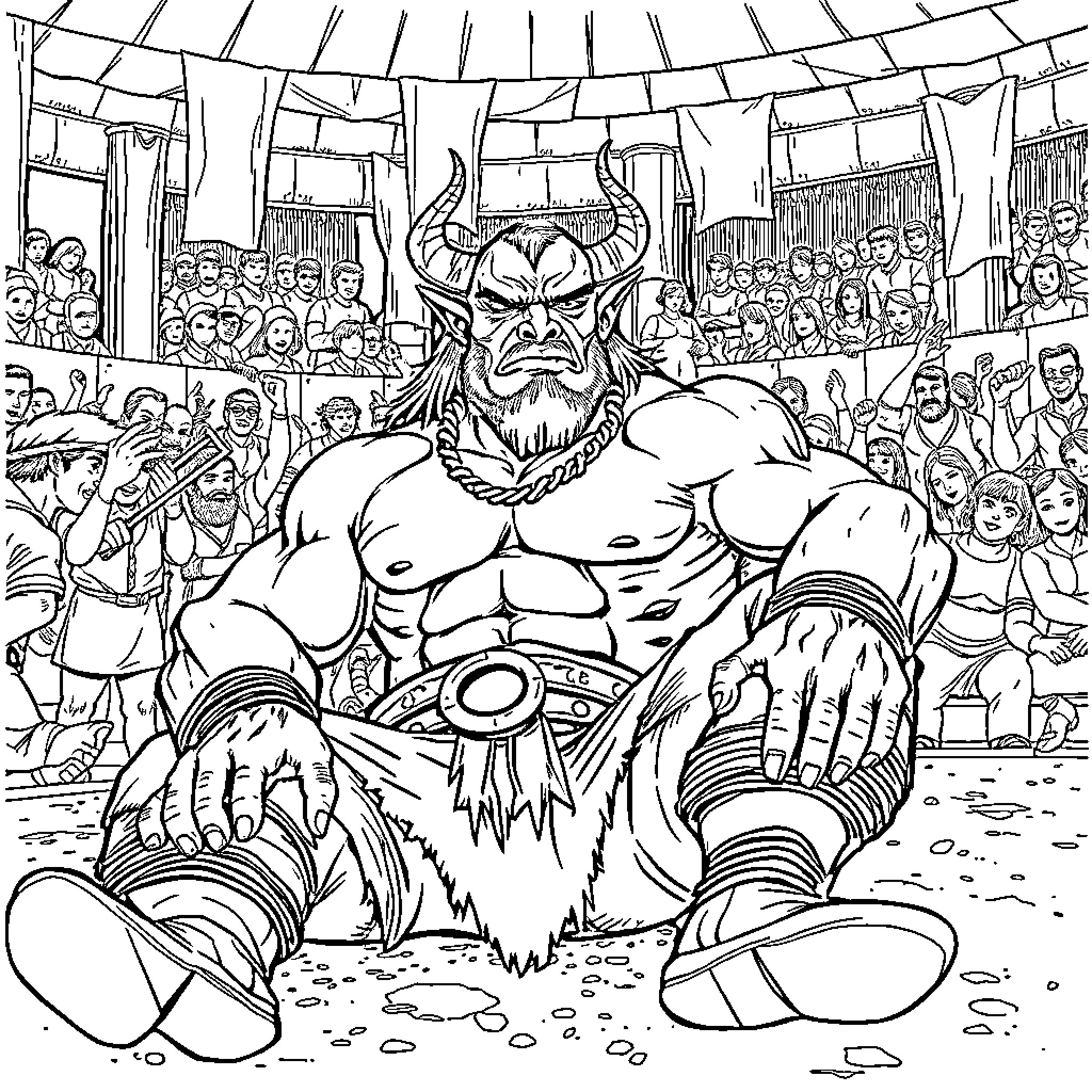 Best Orc Coloring Pages (Free Printable PDF)