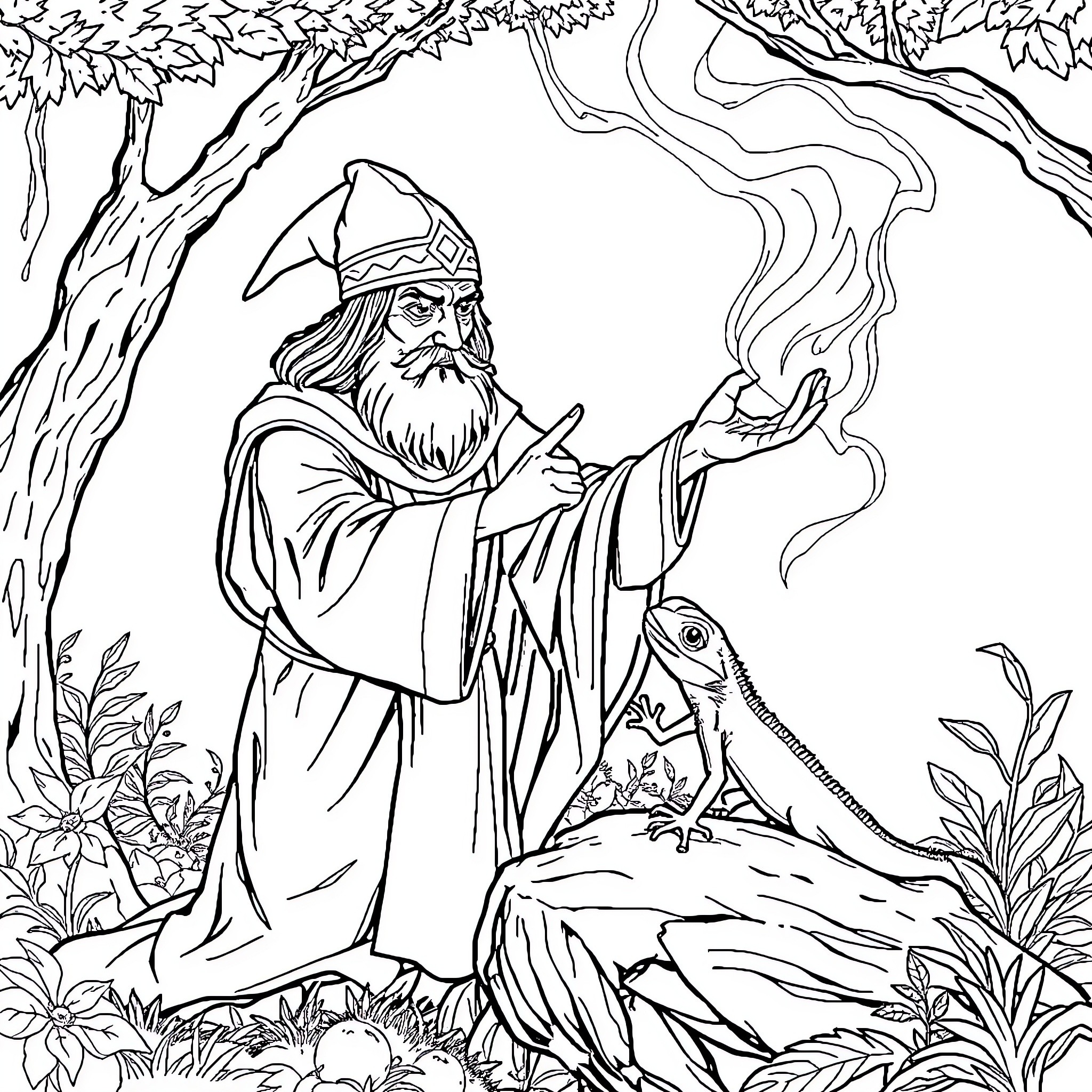Best Cleric Coloring Pages (Free Printable PDF)