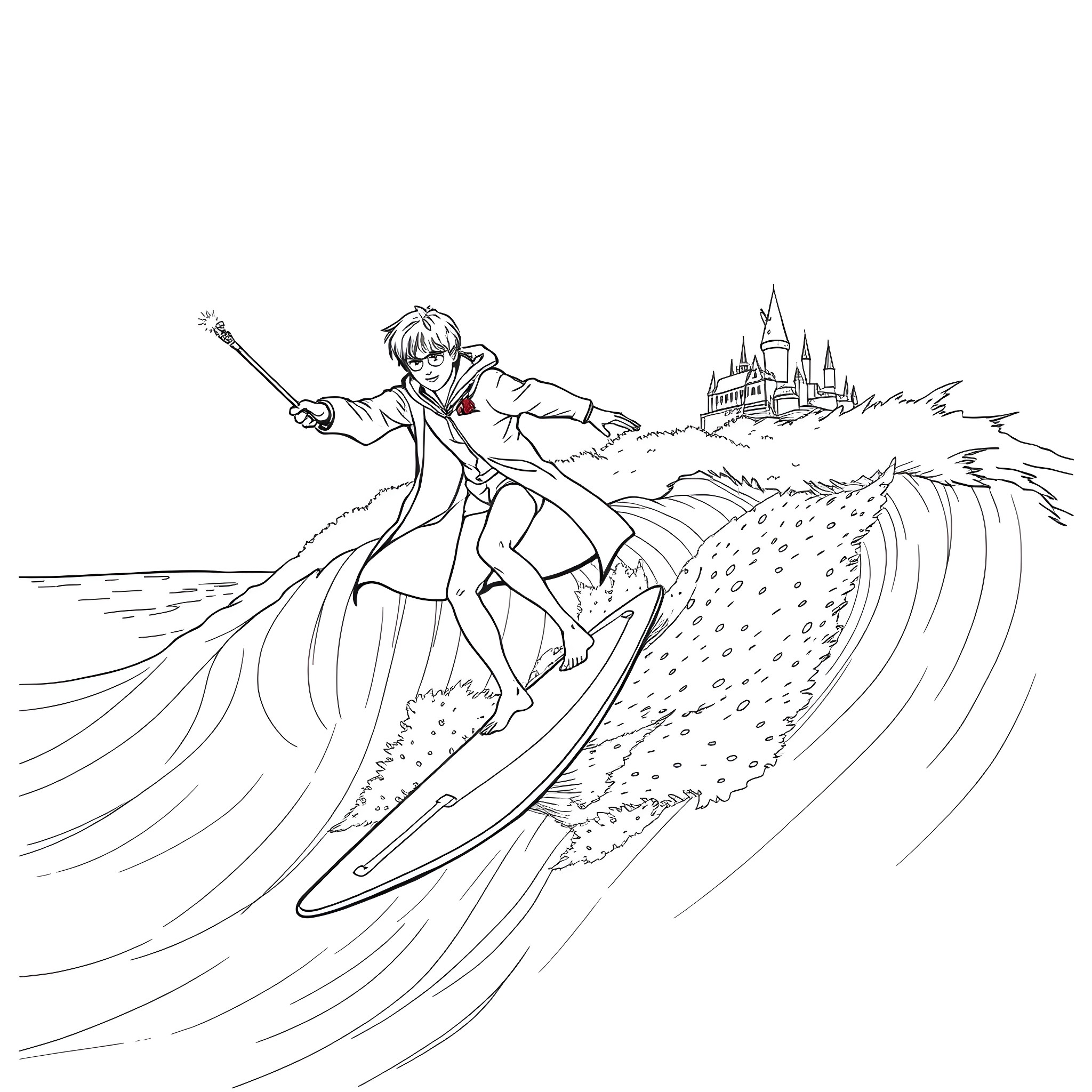 584 Best Harry Potter Coloring Pages (Free Printable PDFs)