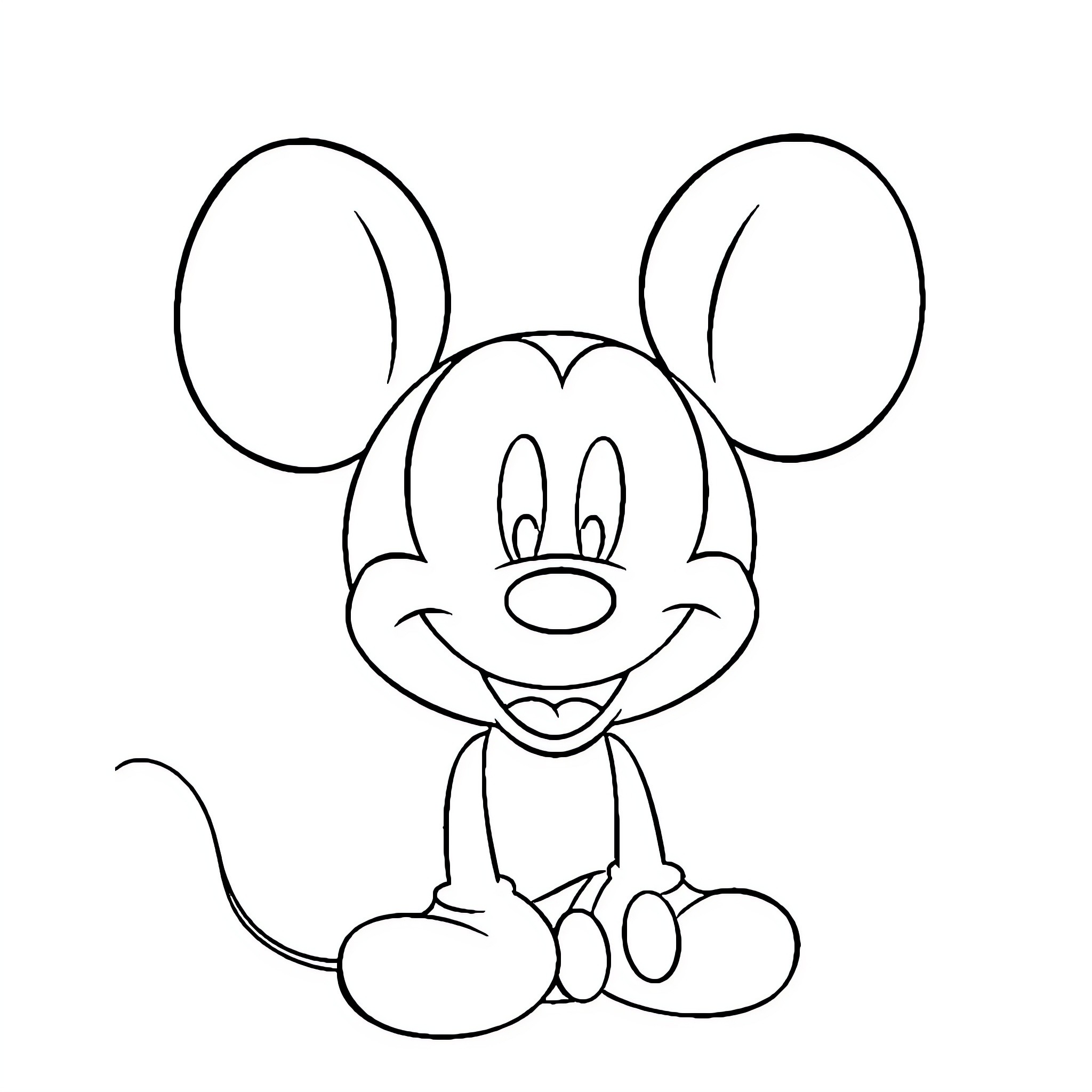 40 Best Mickey Coloring Pages (Free Printable PDFs)