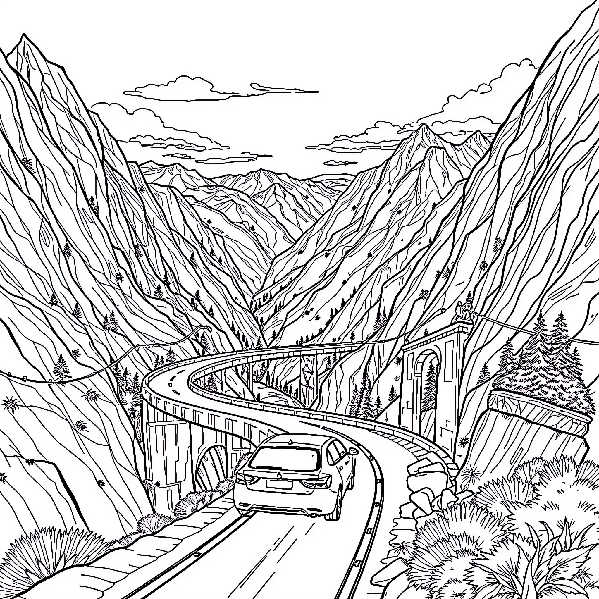 Best Car Coloring Pages (Free Printable PDF)