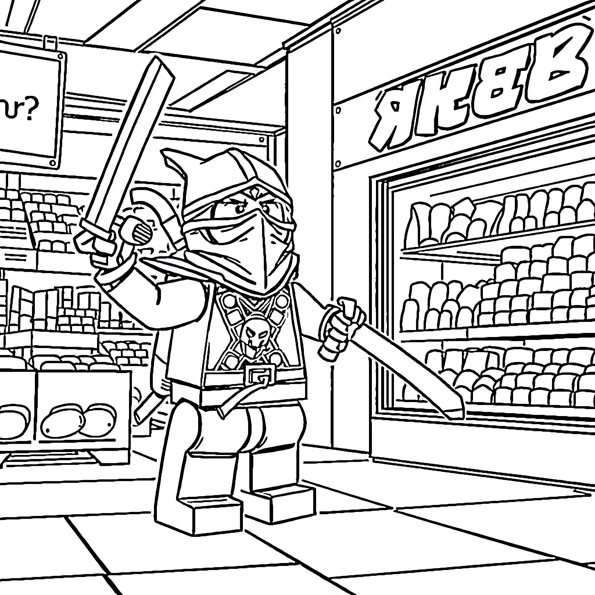 Best Ninjago Coloring Pages (Free Printable PDF)