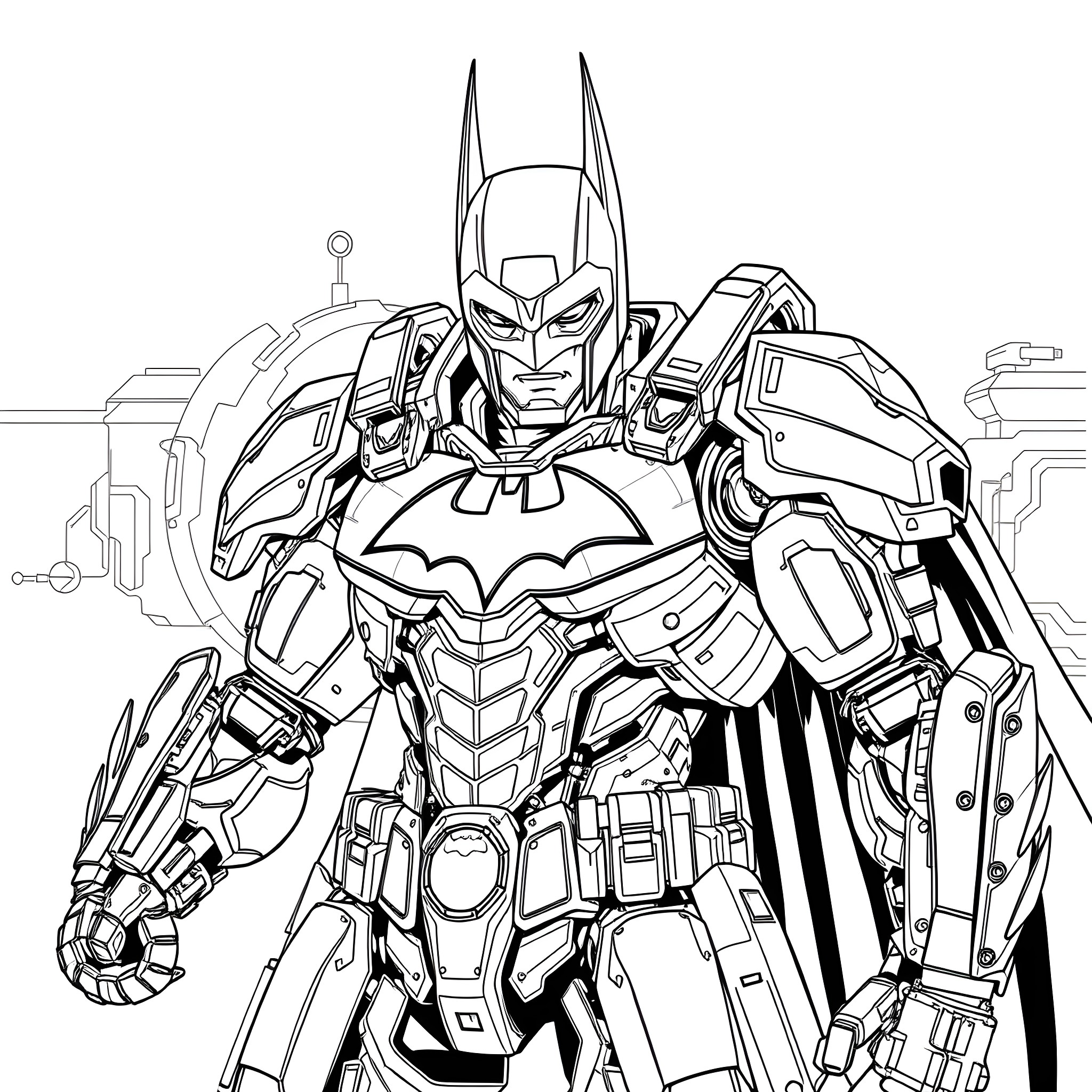 158 Best Batman Coloring Pages (Free Printable PDFs)