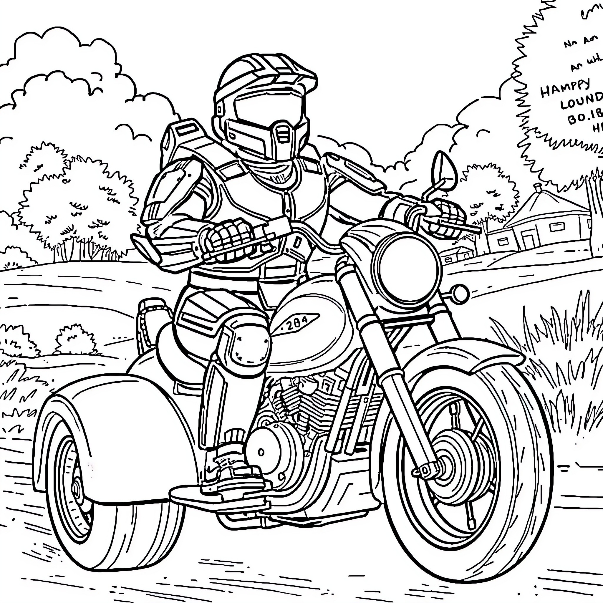 Best Halo Master Chief Coloring Pages (Free Printable PDF)