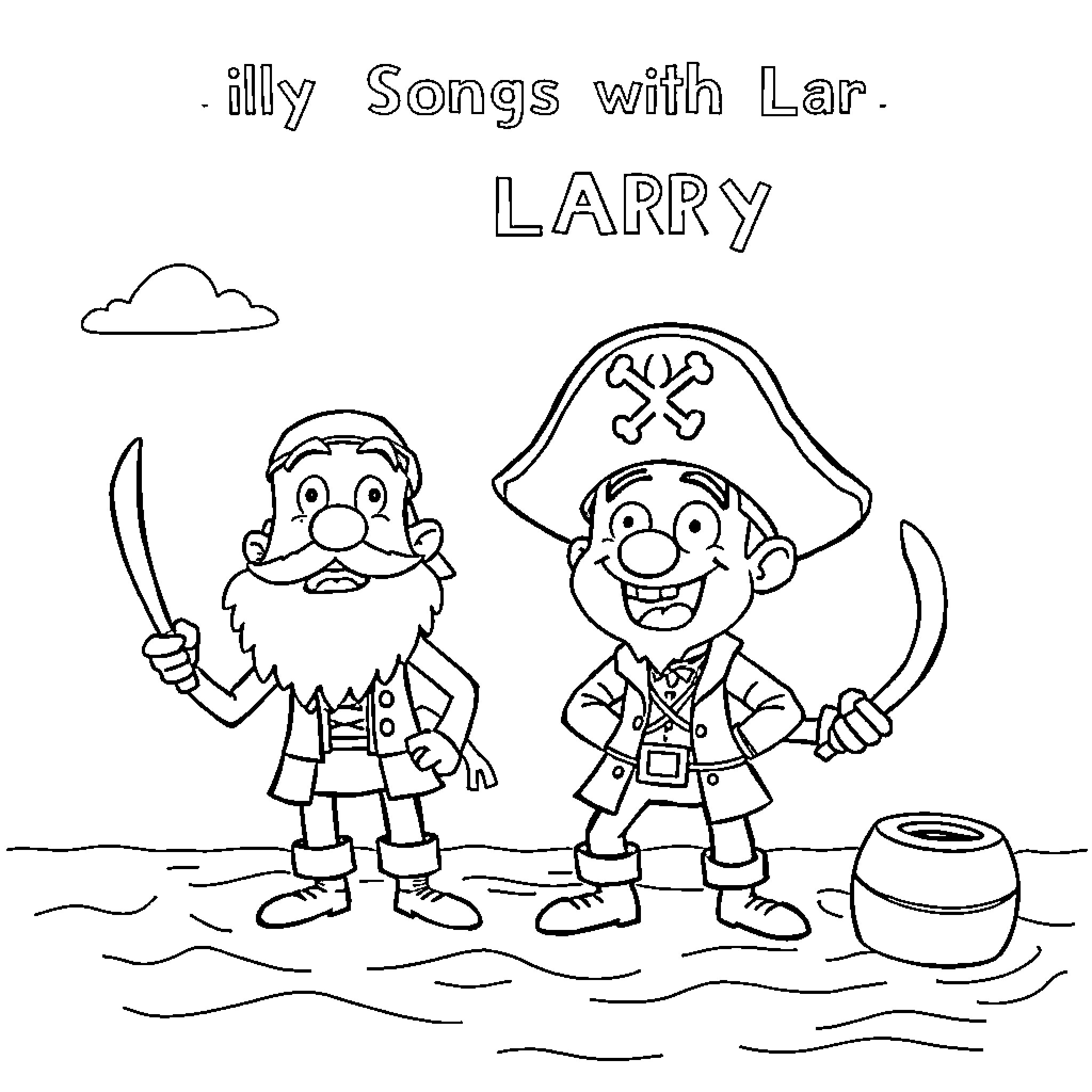 Best Larry Coloring Pages (Free Printable PDF)