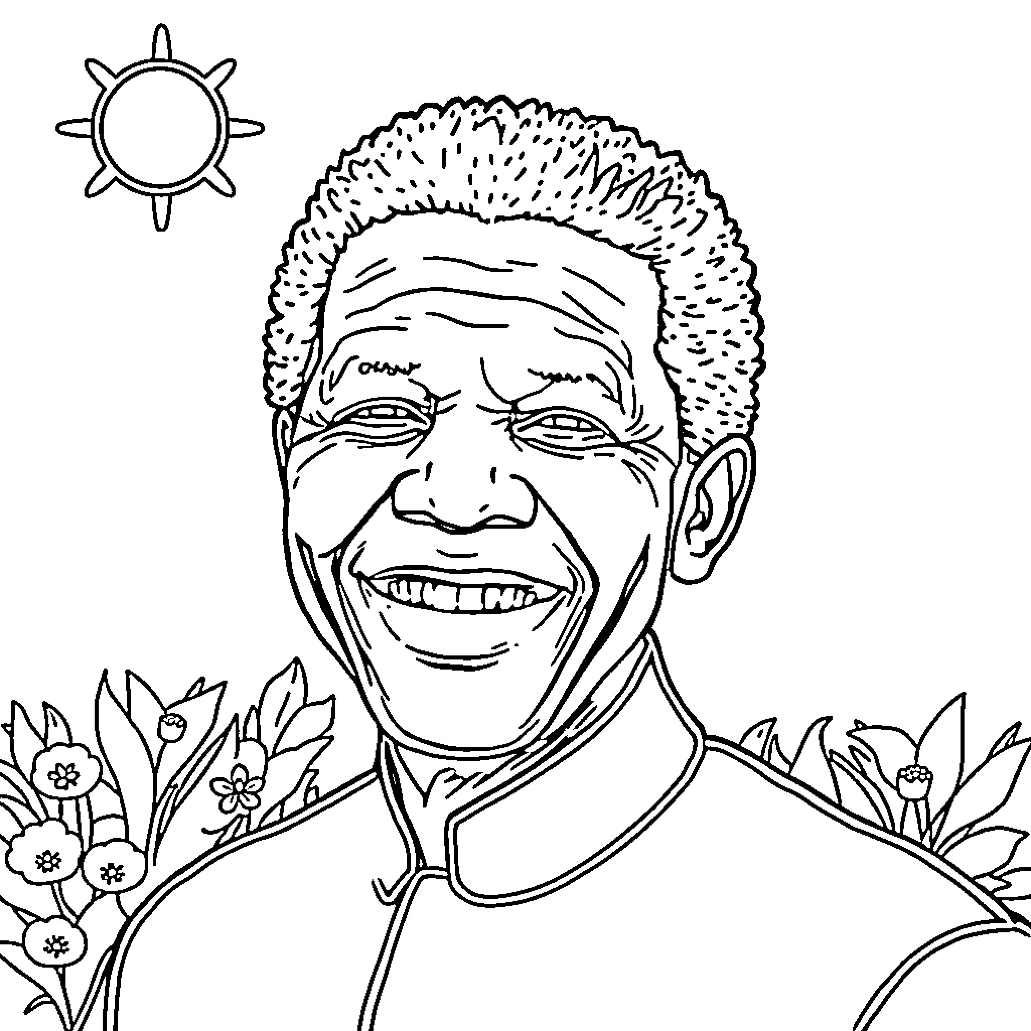 Best Mandela Coloring Pages (Free Printable PDF)