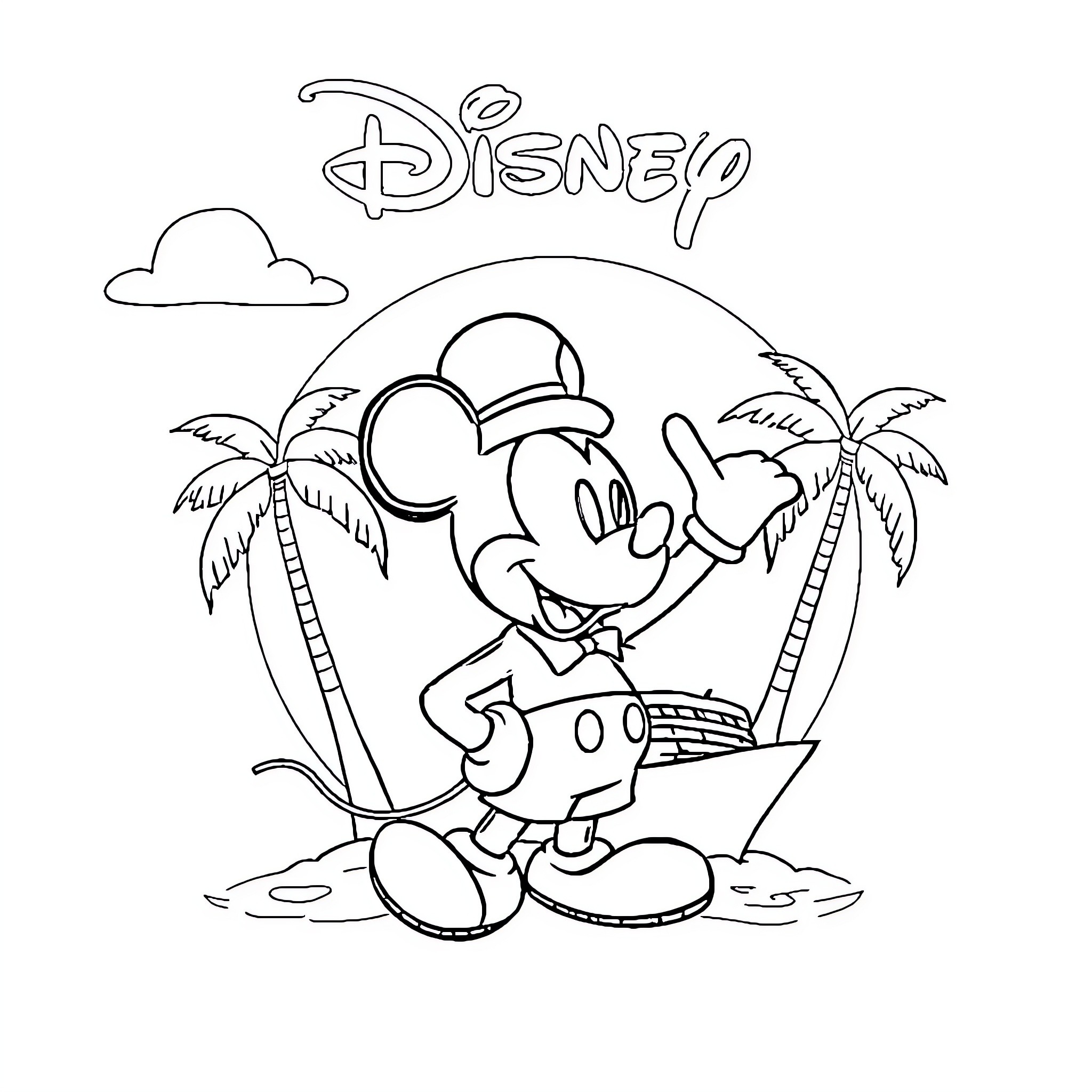 33 Best Disney Coloring Pages (Free Printable PDFs)