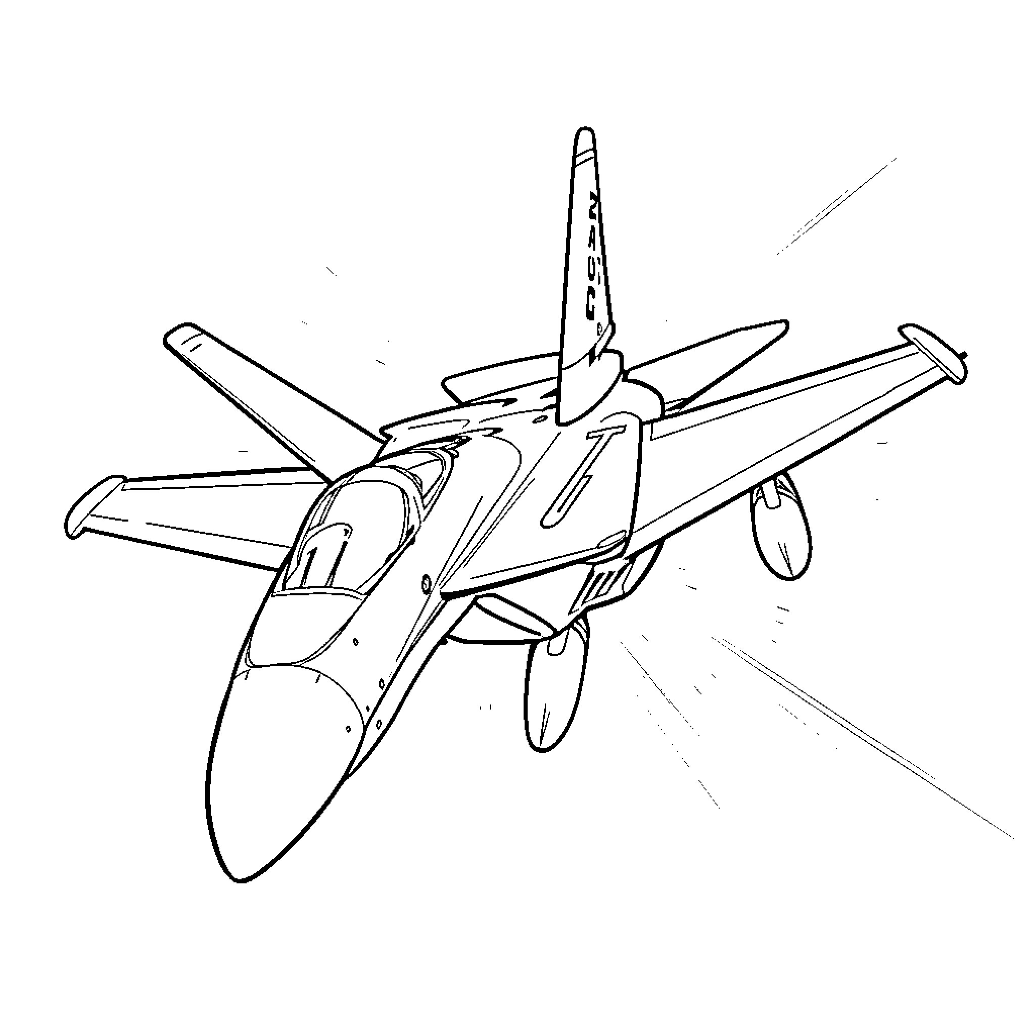 Best F18 Coloring Pages (Free Printable PDF)