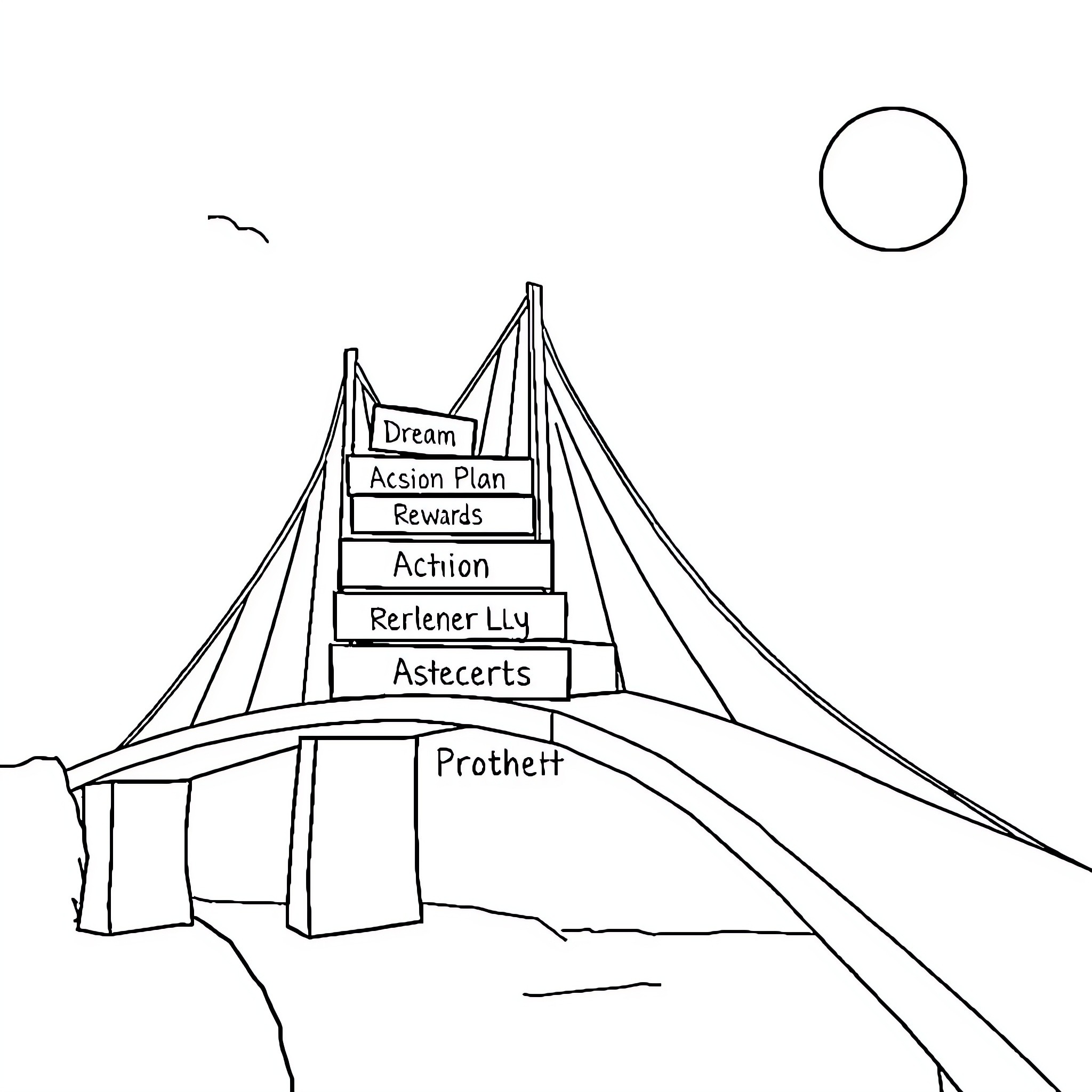 Best Bridge Coloring Pages (Free Printable PDF)
