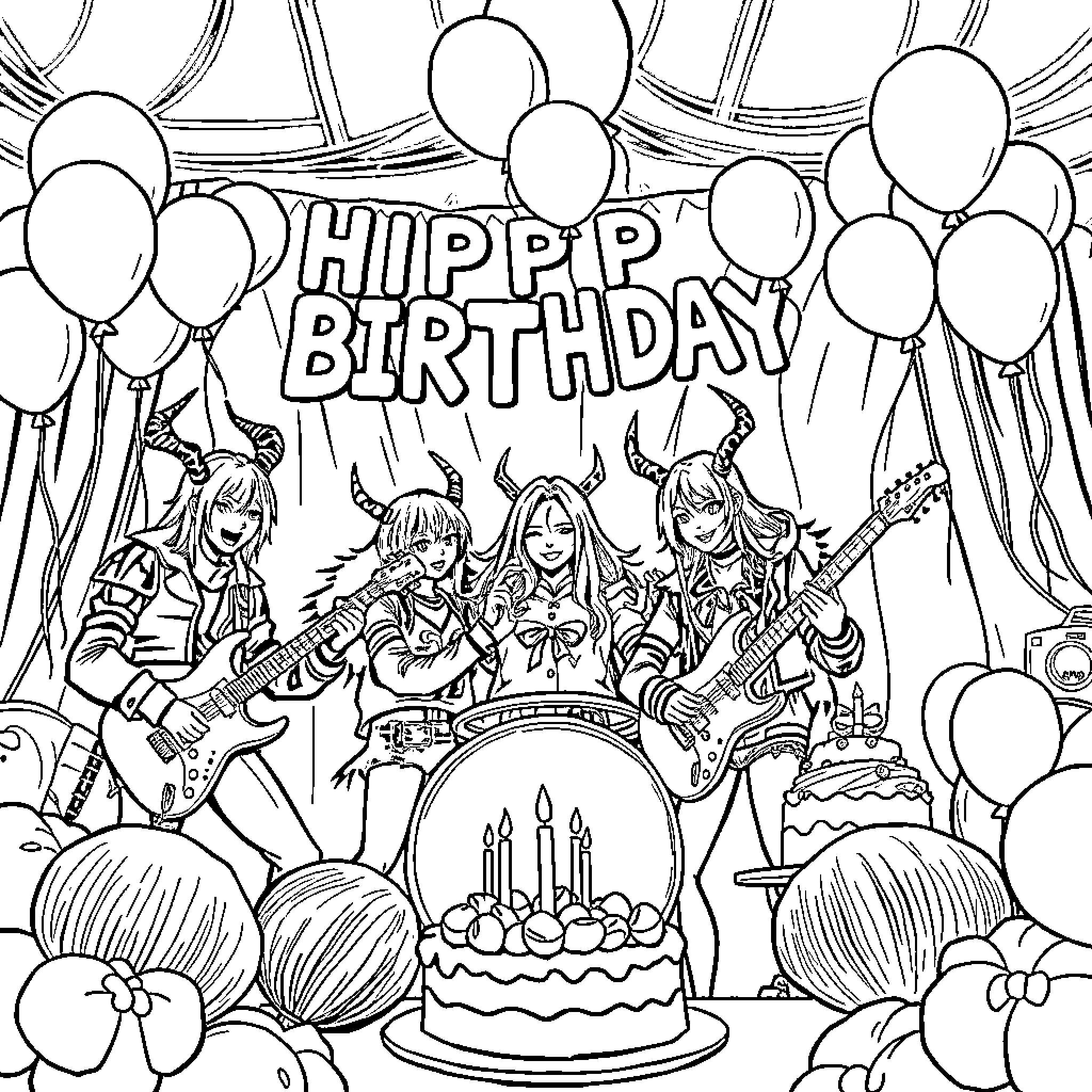 Best Huntrix Coloring Pages (Free Printable PDF)