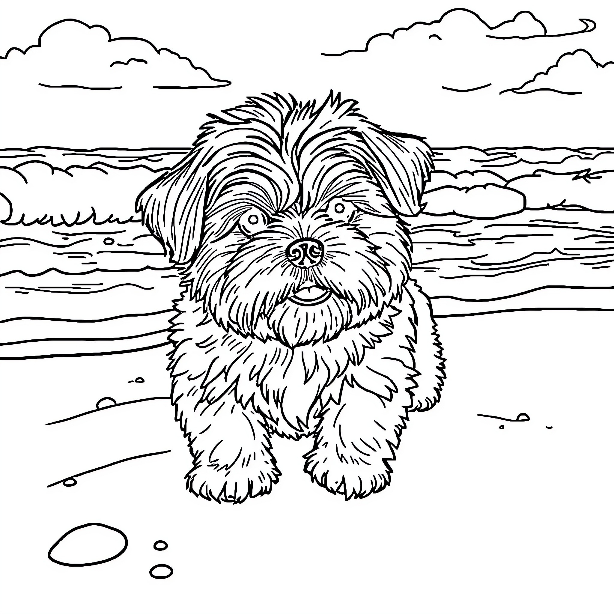 Best Shih Tzu Coloring Pages (Free Printable PDF)