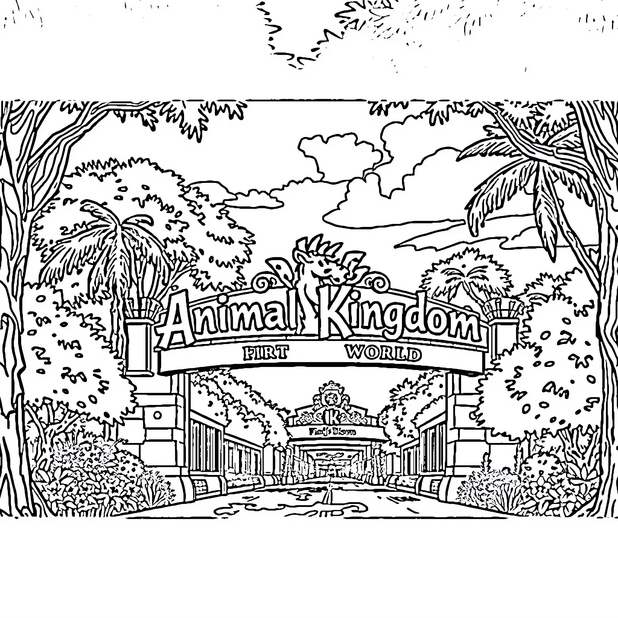 Best Animal Kingdom Coloring Pages (Free Printable PDF)
