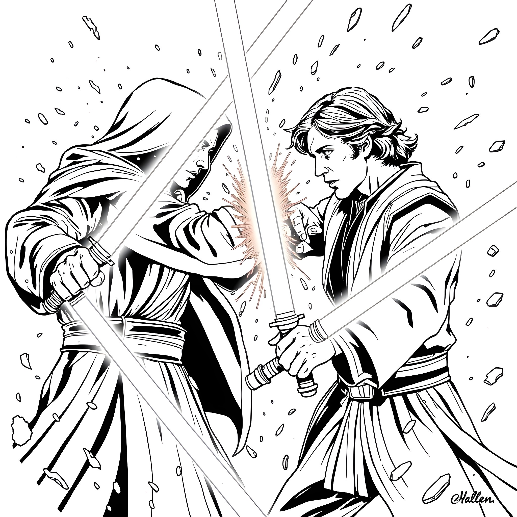 Best Anakin Skywalker Coloring Pages (Free Printable PDF)