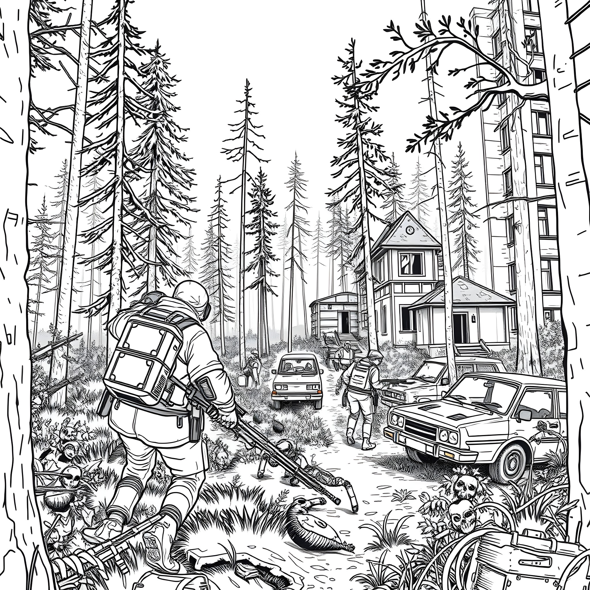 6 Best Stickman Coloring Pages (Free Printable PDFs)