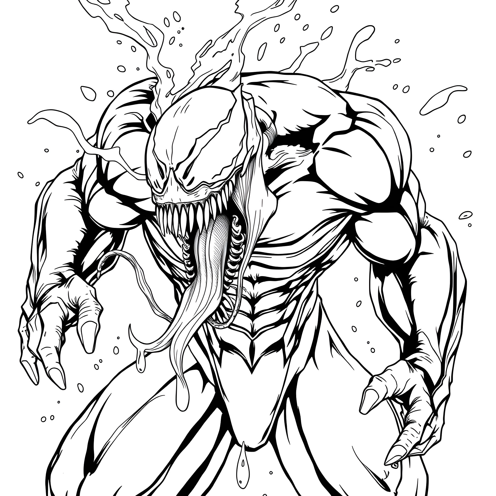 74 Best Venom Coloring Pages (Free Printable PDFs)
