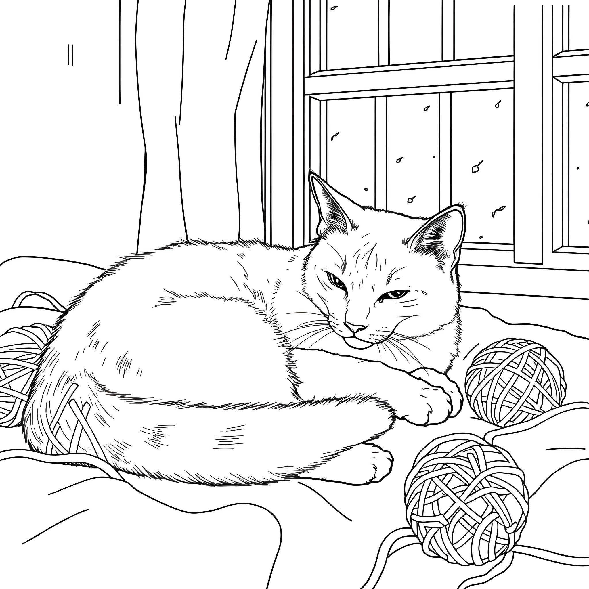 26 Best Siamese Cat Coloring Pages (Free Printable PDFs)