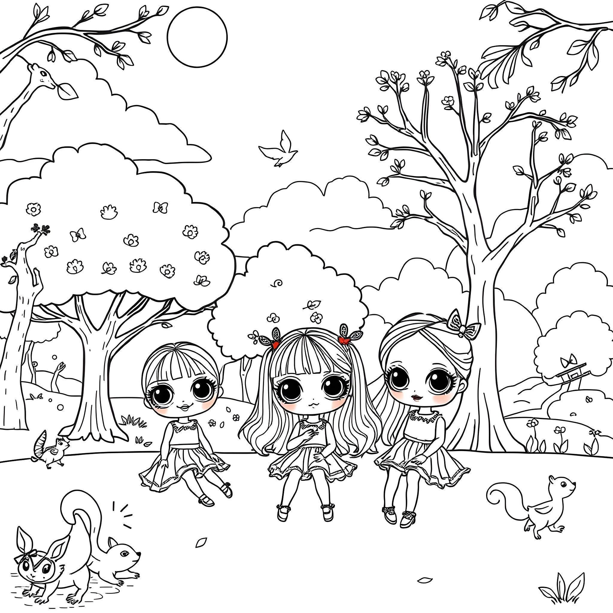 80 Best Doll Coloring Pages (Free Printable PDFs)