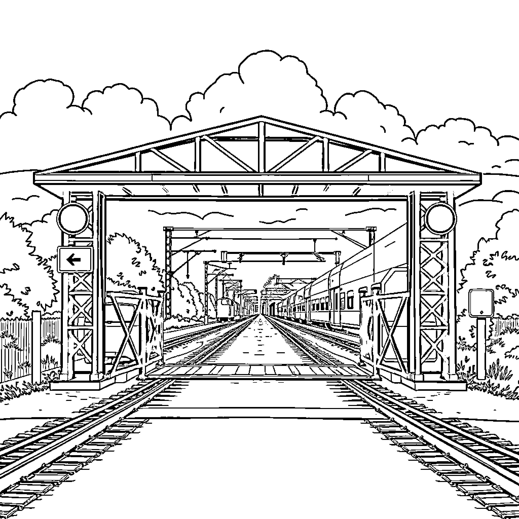 Best Railroad Coloring Pages (Free Printable PDF)