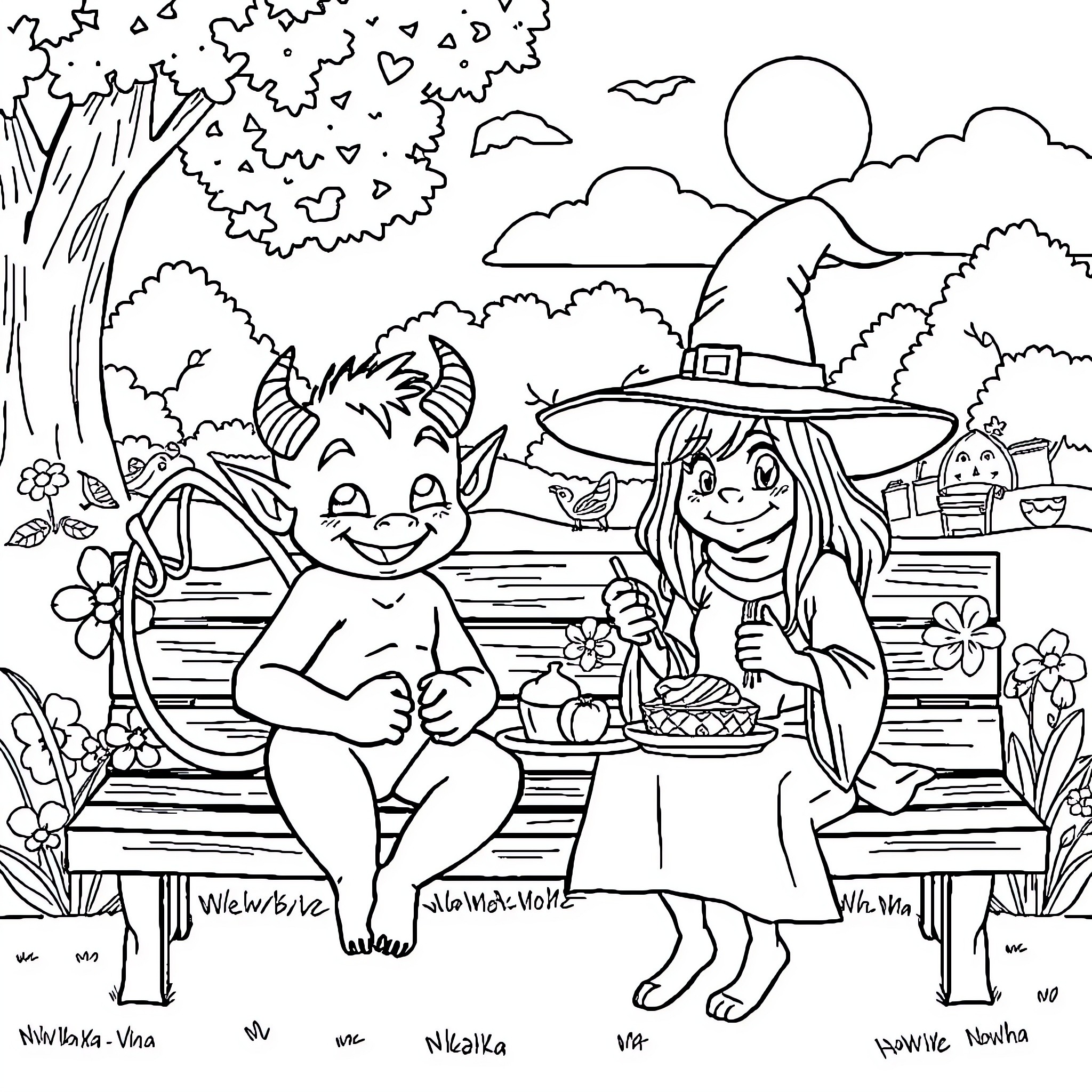 Best Demon Coloring Pages (Free Printable PDF)
