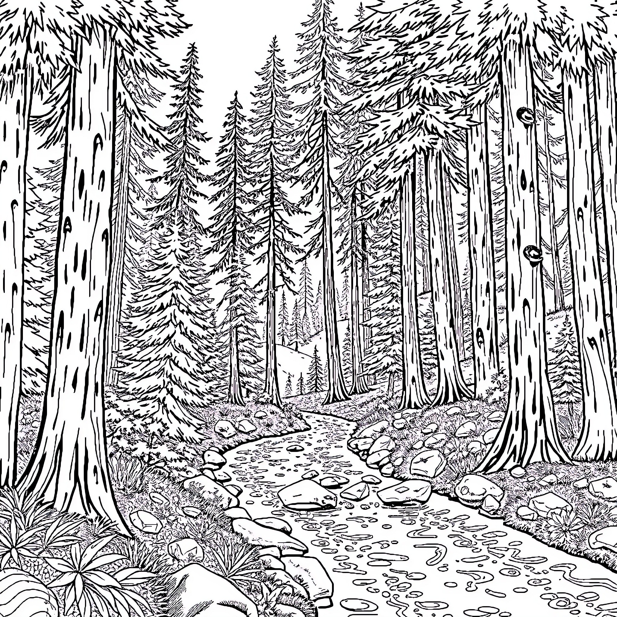 Best Nature Coloring Pages (Free Printable PDF)