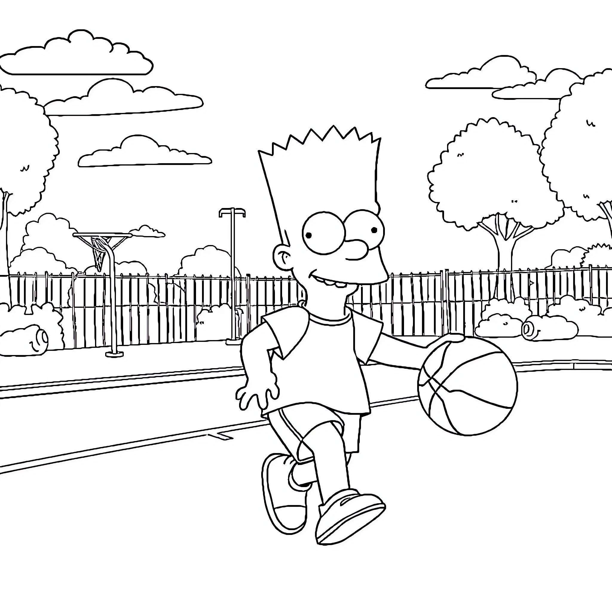 Best Bart Simpson Coloring Pages (Free Printable PDF)