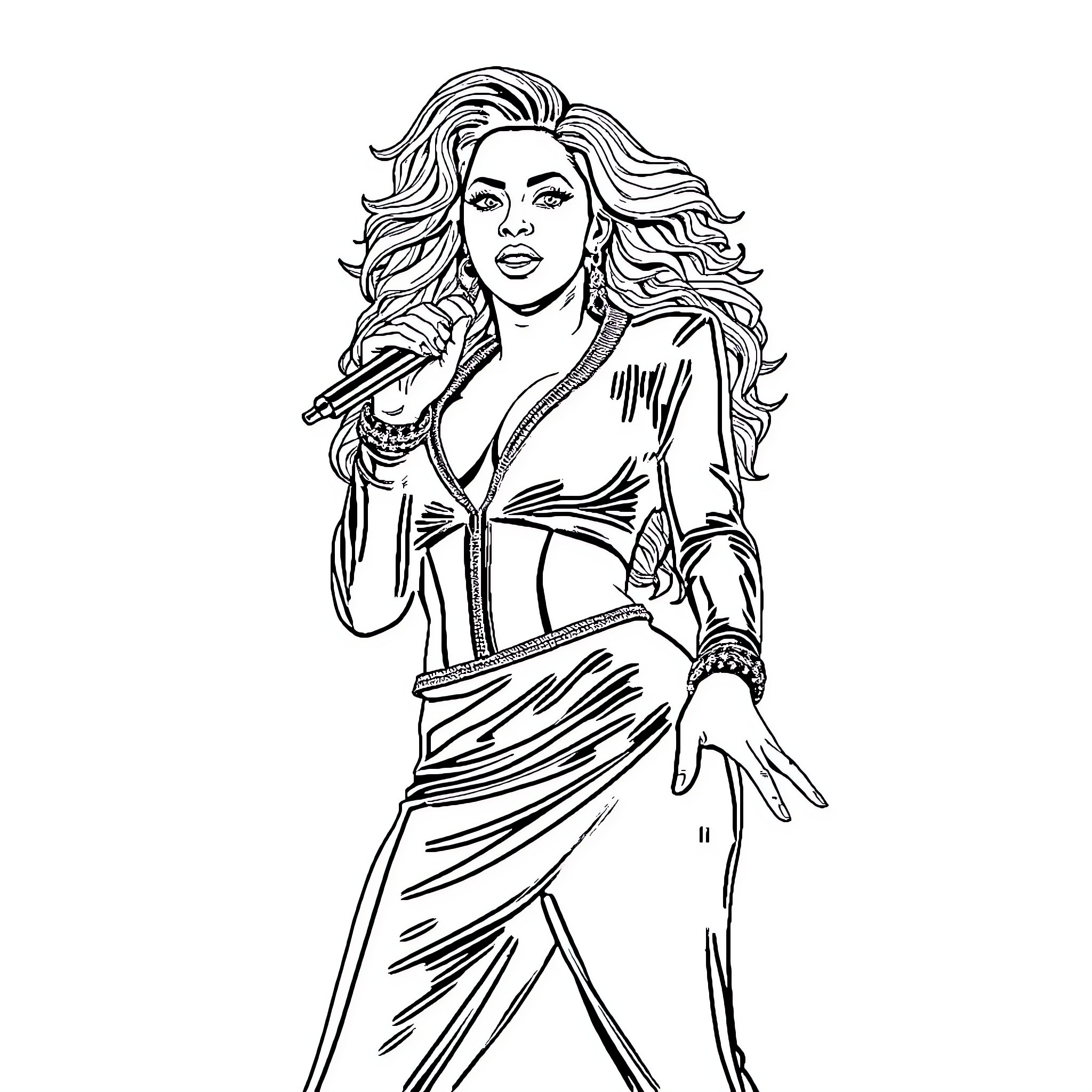 Best Beyonce Coloring Pages (Free Printable PDF)