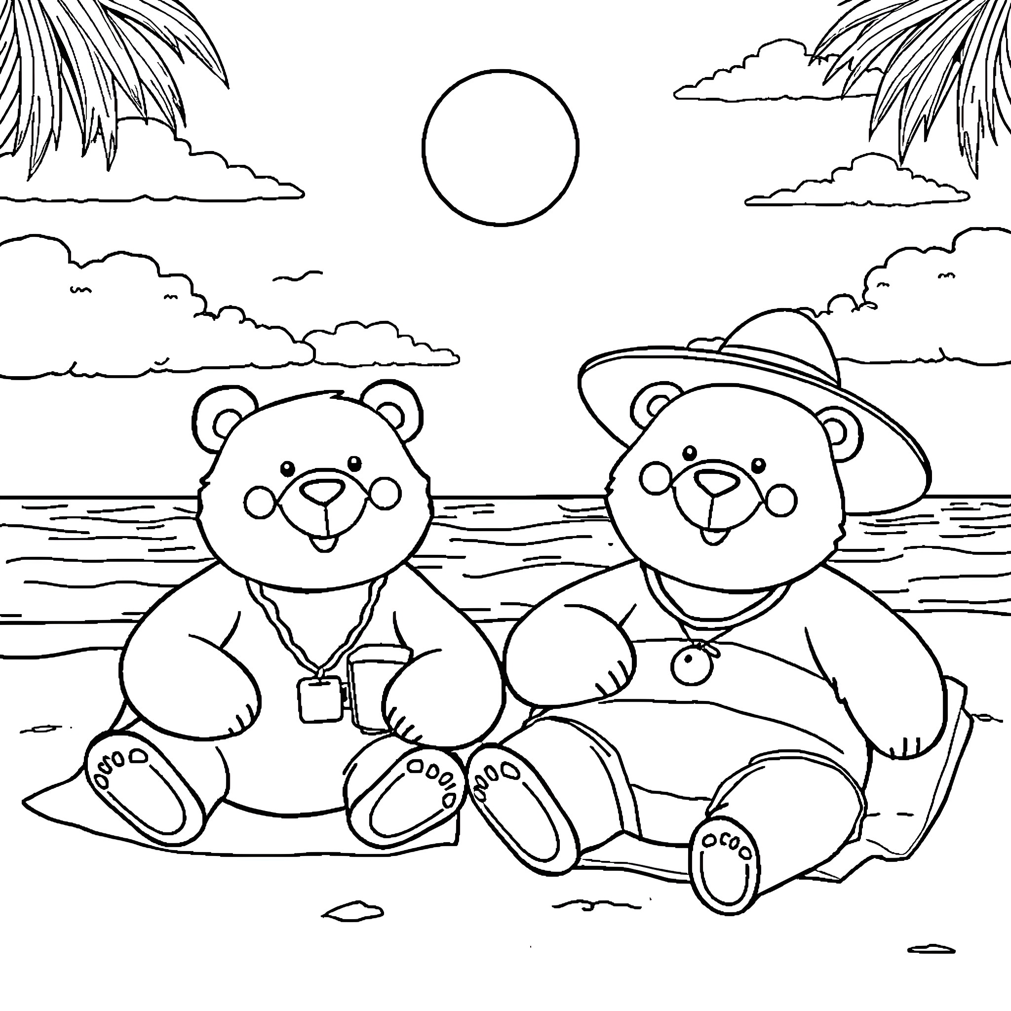 Best Bear Coloring Pages (Free Printable PDF)