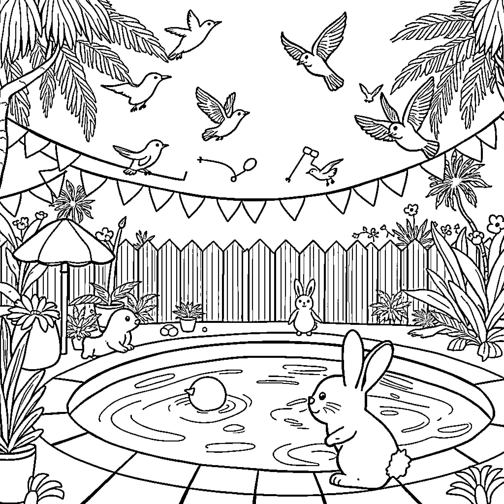 Best Bird and Bunny Coloring Pages (Free Printable PDF)