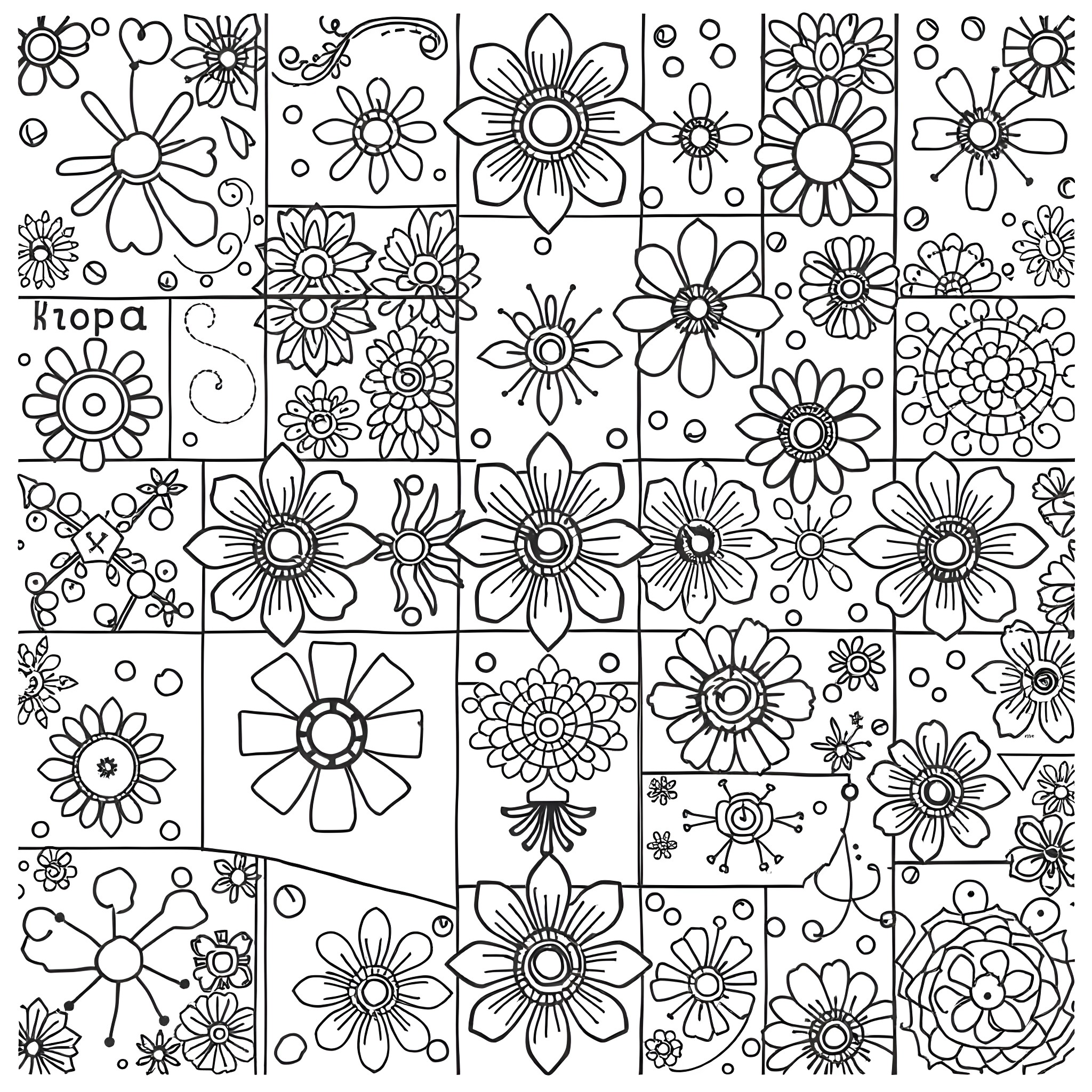 120 Best Patchwork Coloring Pages (Free Printable PDFs)